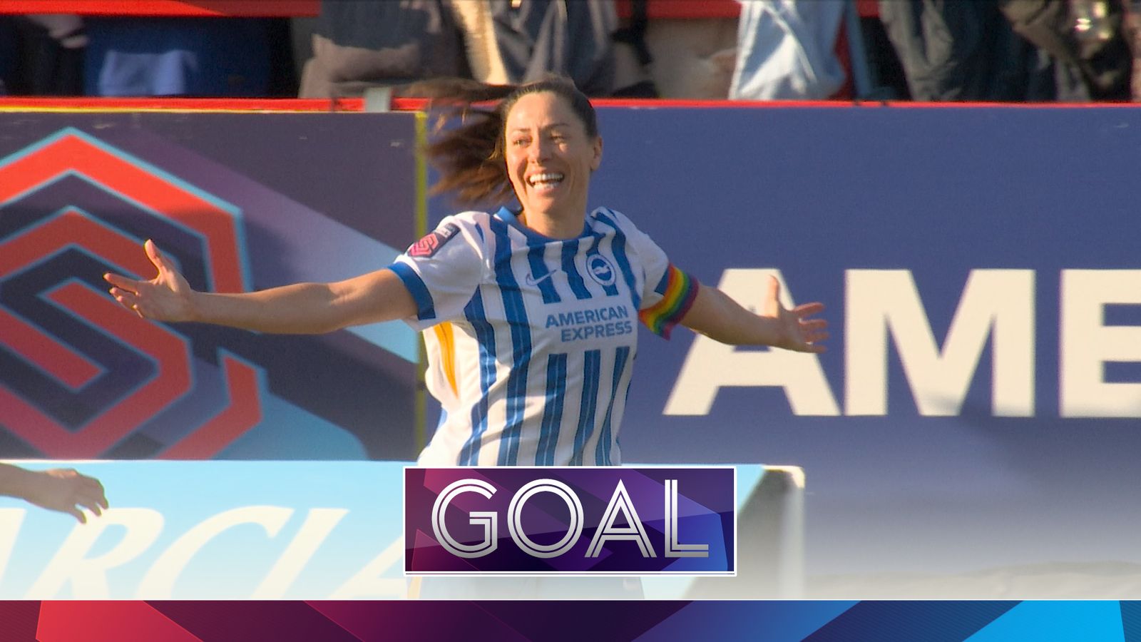 Brighton take the lead over the champions! | Captain Vicky Losada ...