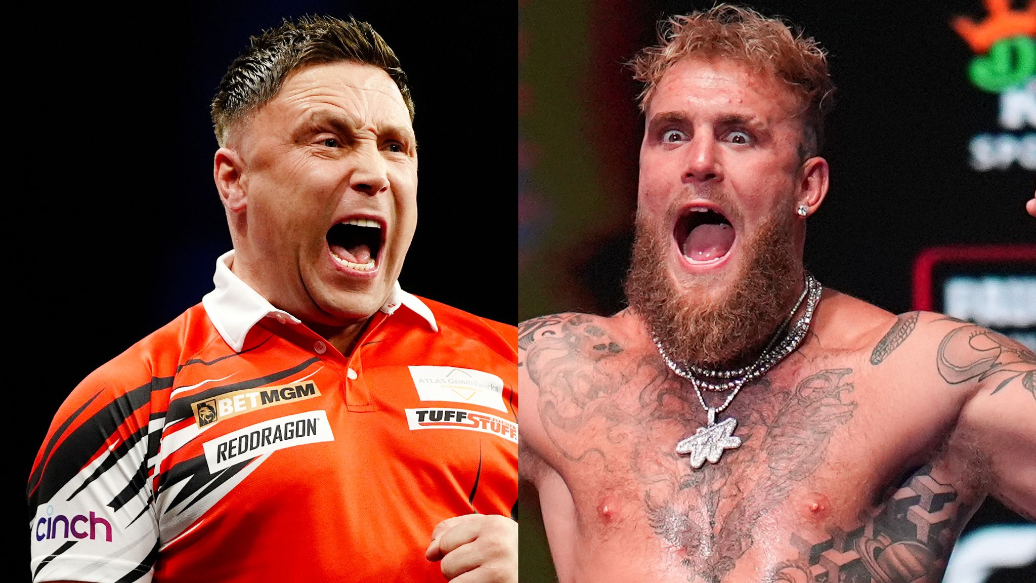 Gerwyn Price vs Jake Paul - in the boxing ring?! Darts player told to ...