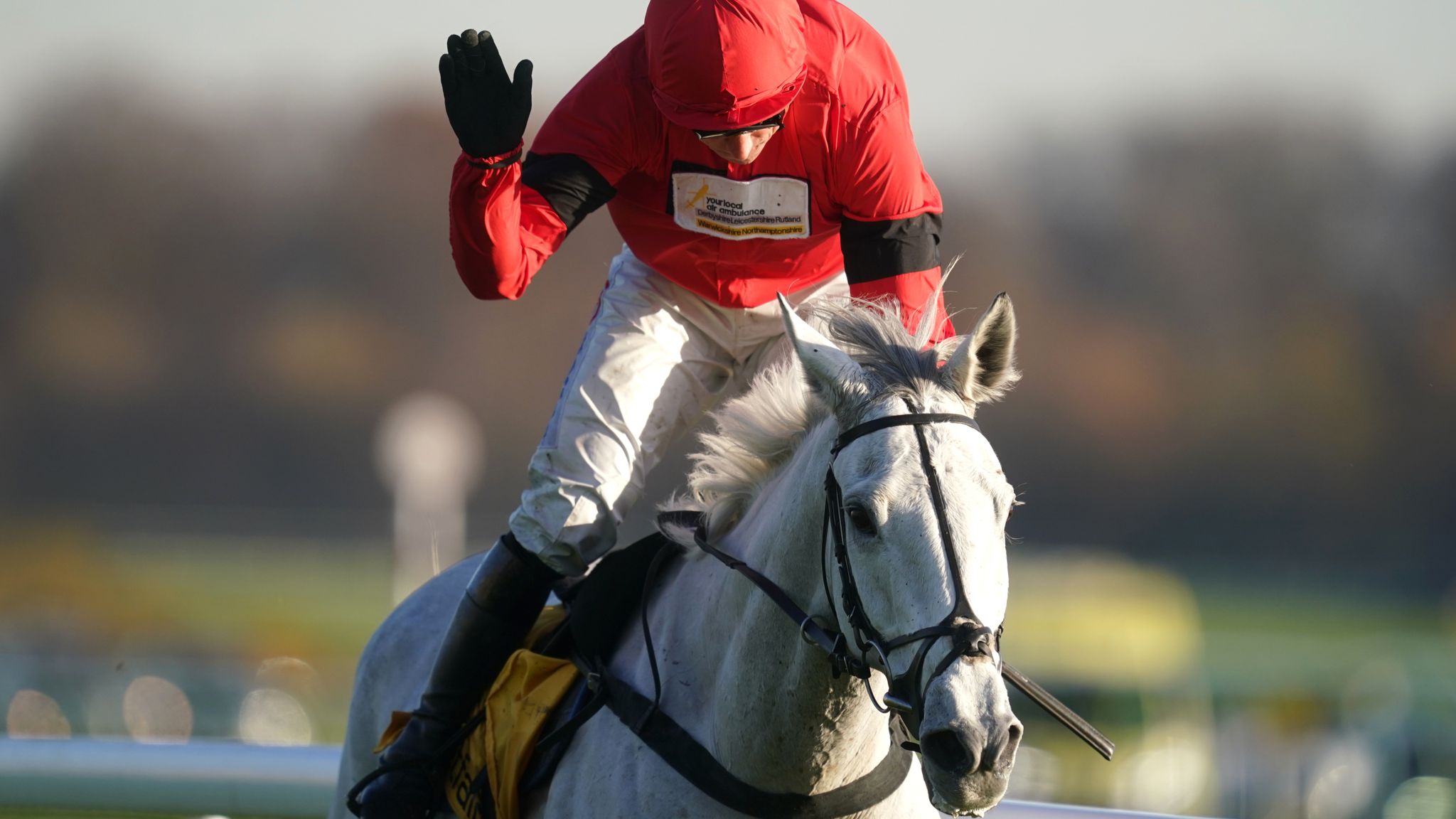 Greatwood Gold Cup: Booster Bob swoops late to land Newbury feature as ...