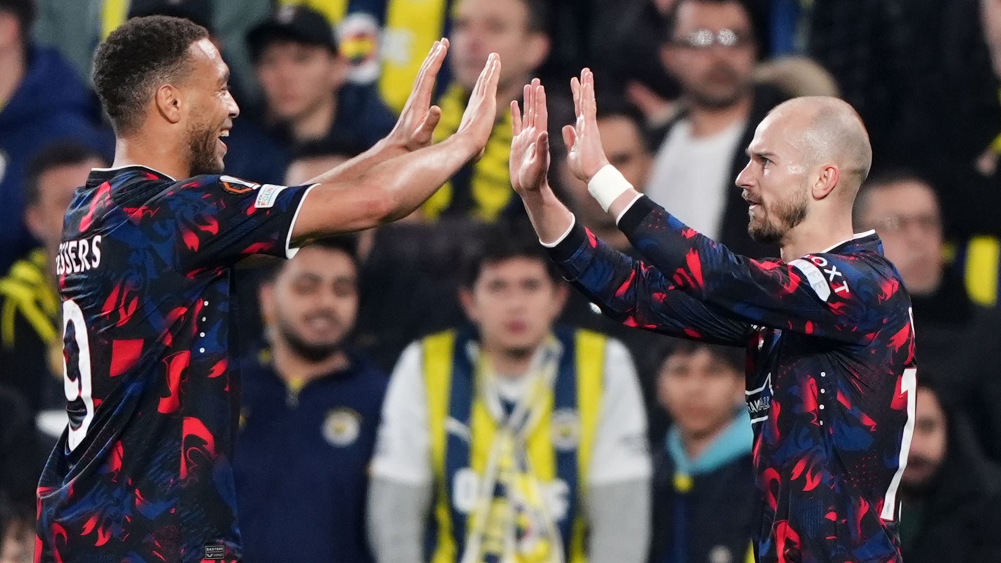 Fenerbahce 1-3 Rangers: Cyriel Dessers and Vaclav Cerny strike in ...