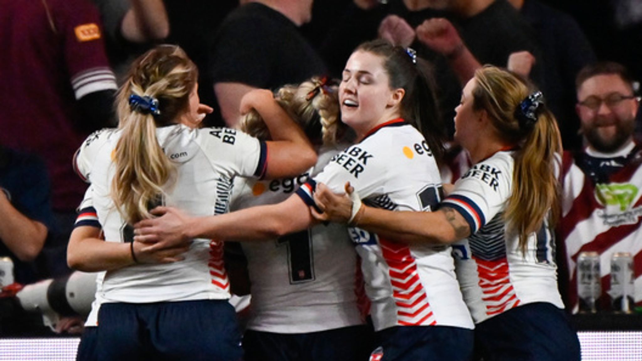 Rugby League in Las Vegas: England Women trounced as Australia score 90 ...