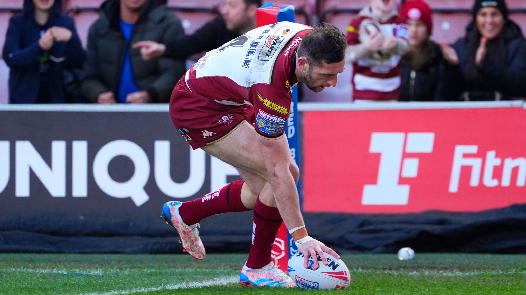 Super League: Mikey Lewis hat-trick inspires Hull KR's 50-4 win at ...