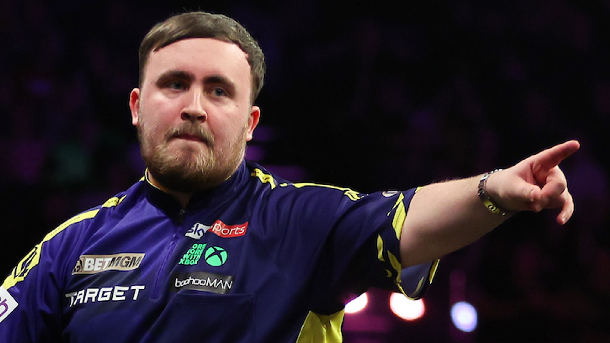 Luke Littler: World champion lands nine-darter at Players Championship ...