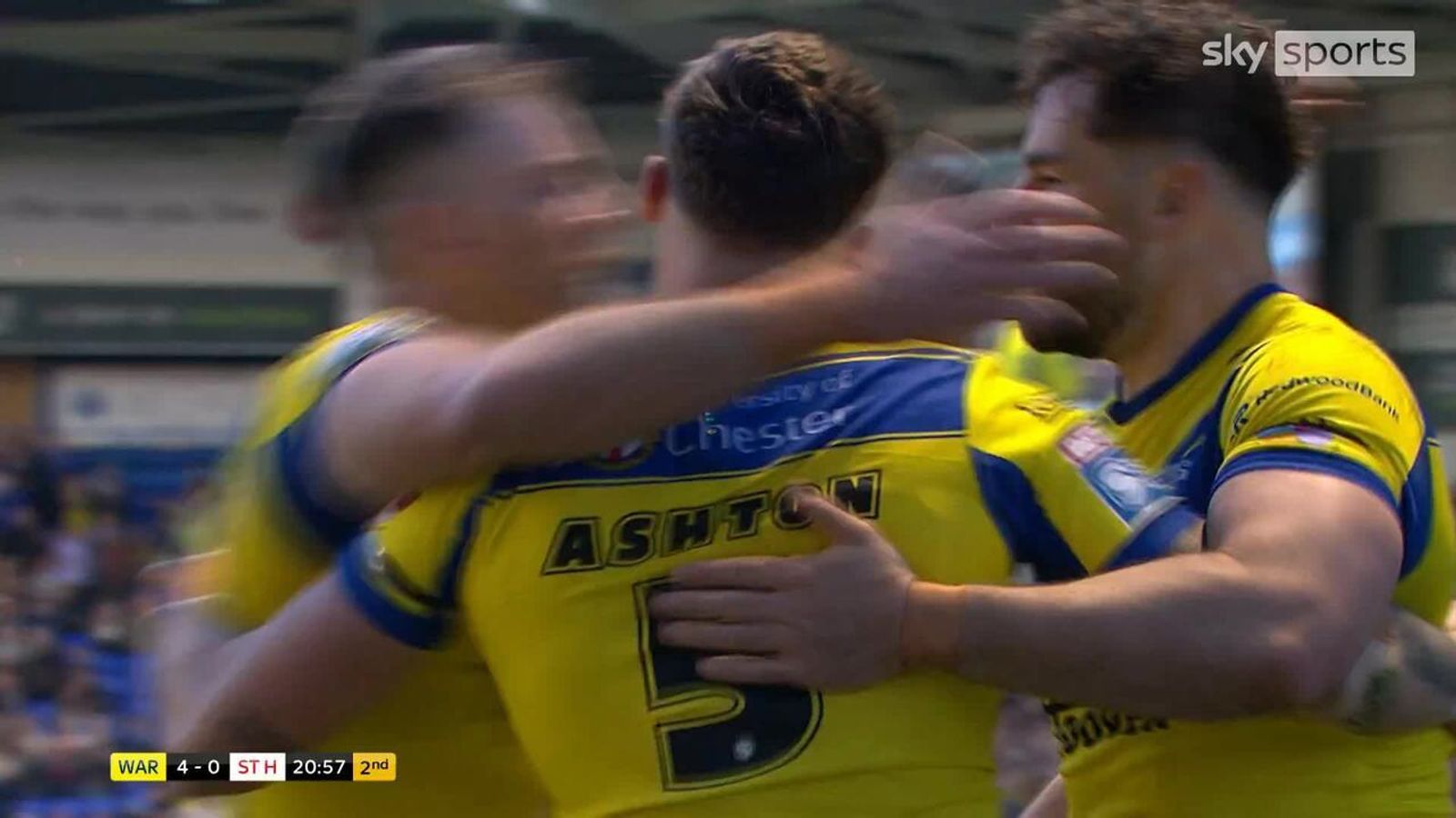 Warrington Wolves 32-18 St Helens: Matty Ashton hat-trick helps Wolves ...