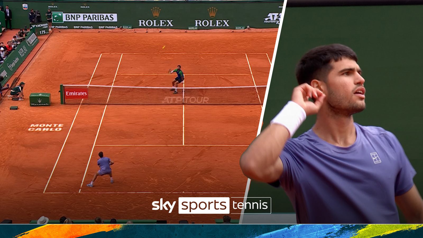 Monte-Carlo Masters: Carlos Alcaraz through to semi-finals after Arthur ...