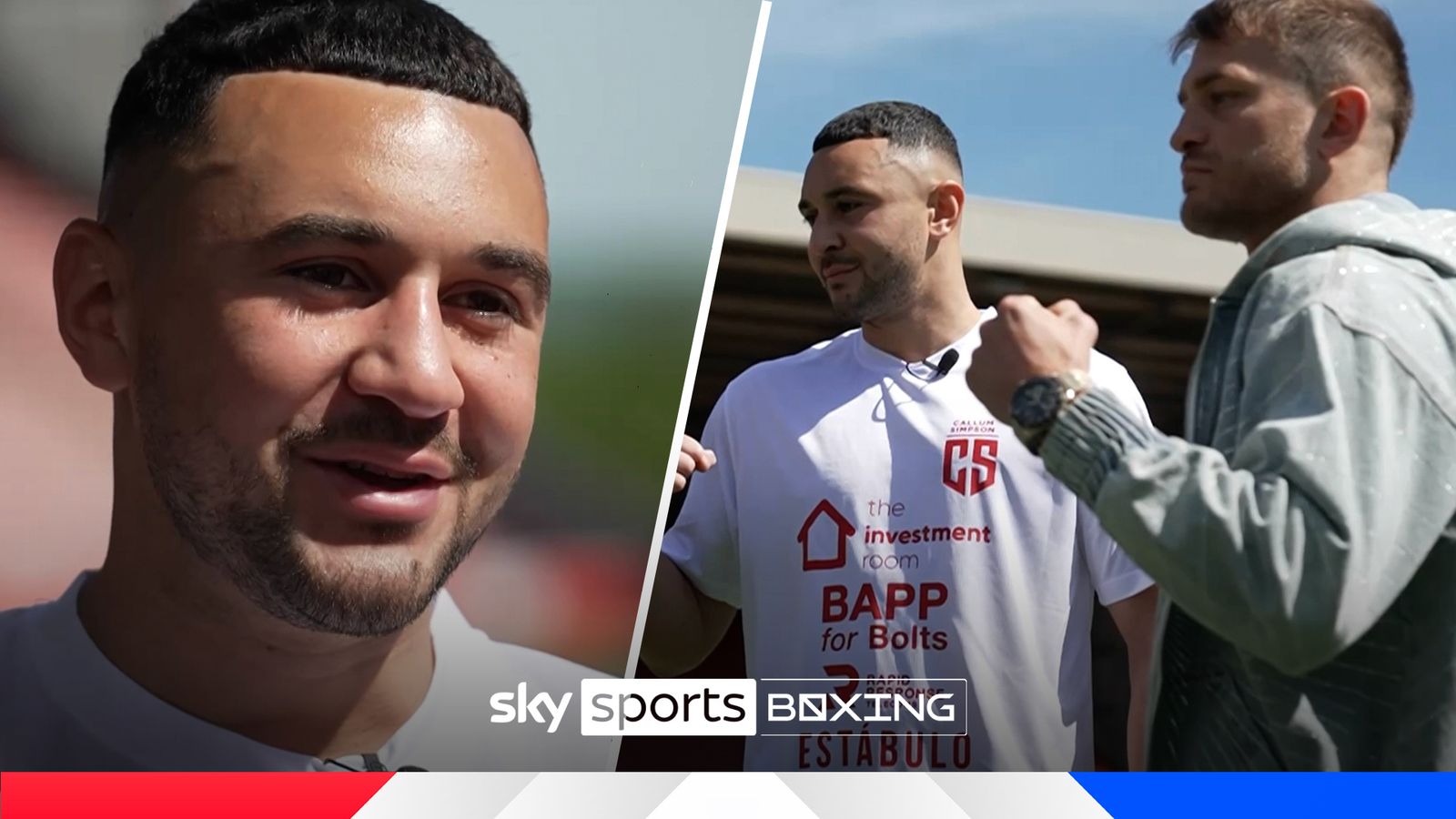 Callum Simpson headlines at Oakwell stadium on Saturday: 'This time ...