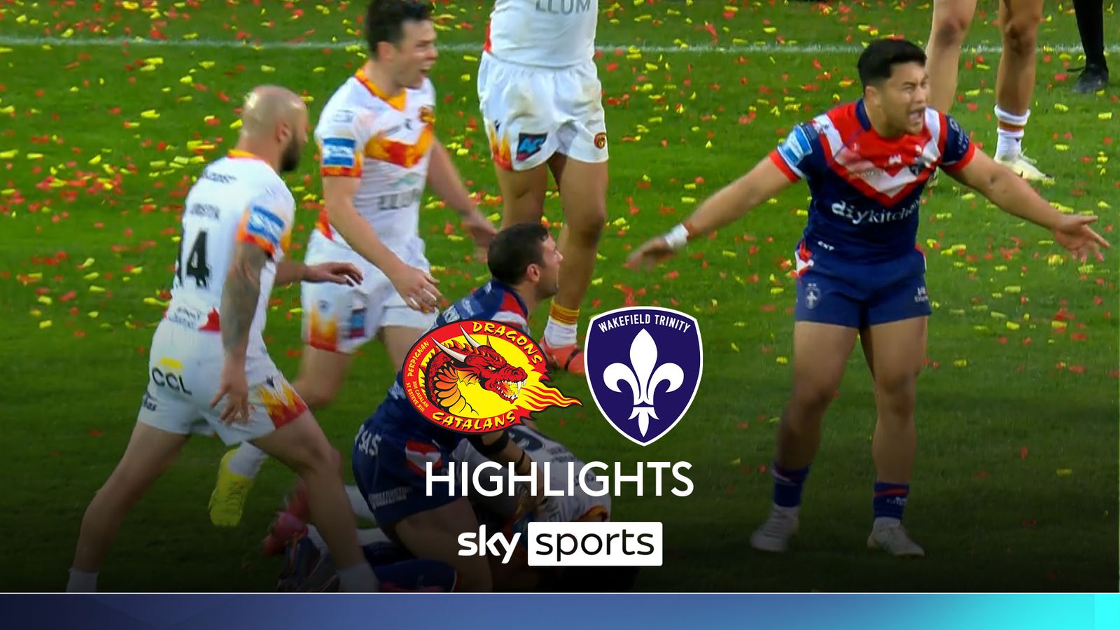 Catalans Dragons 24-20 Wakefield Trinity | Super League highlights | Rugby League News | Sky Sports