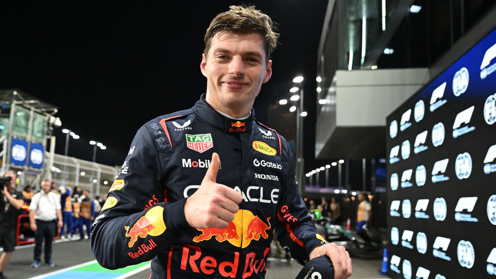 Saudi Arabian GP: Max Verstappen takes stunning pole in Jeddah from Oscar Piastri after Lando ...