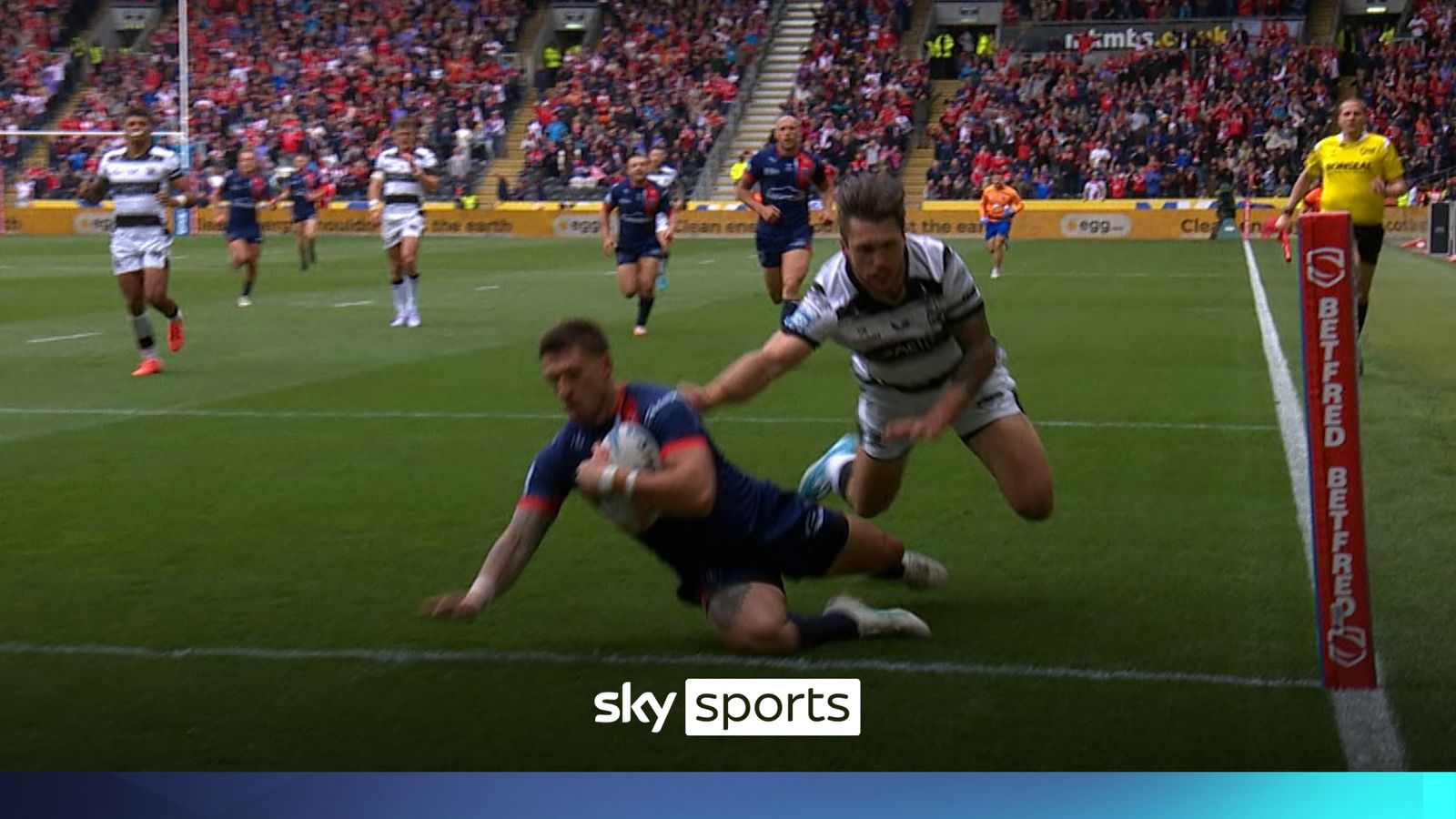 First blood for Hull KR | Oliver Gildart opens scoring in Hull derby ...