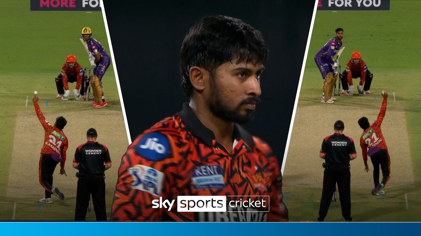 Kamindu Mendis: Spinner bowls with BOTH ARMS in one over AND takes a ...