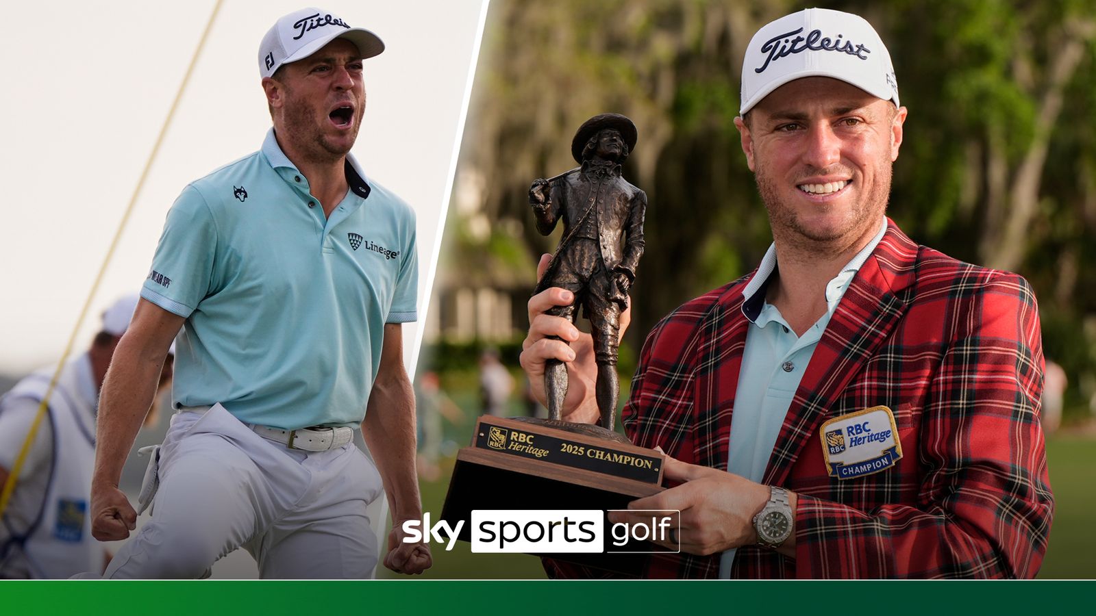 RBC Heritage: Justin Thomas claims first PGA Tour win since 2022 with ...