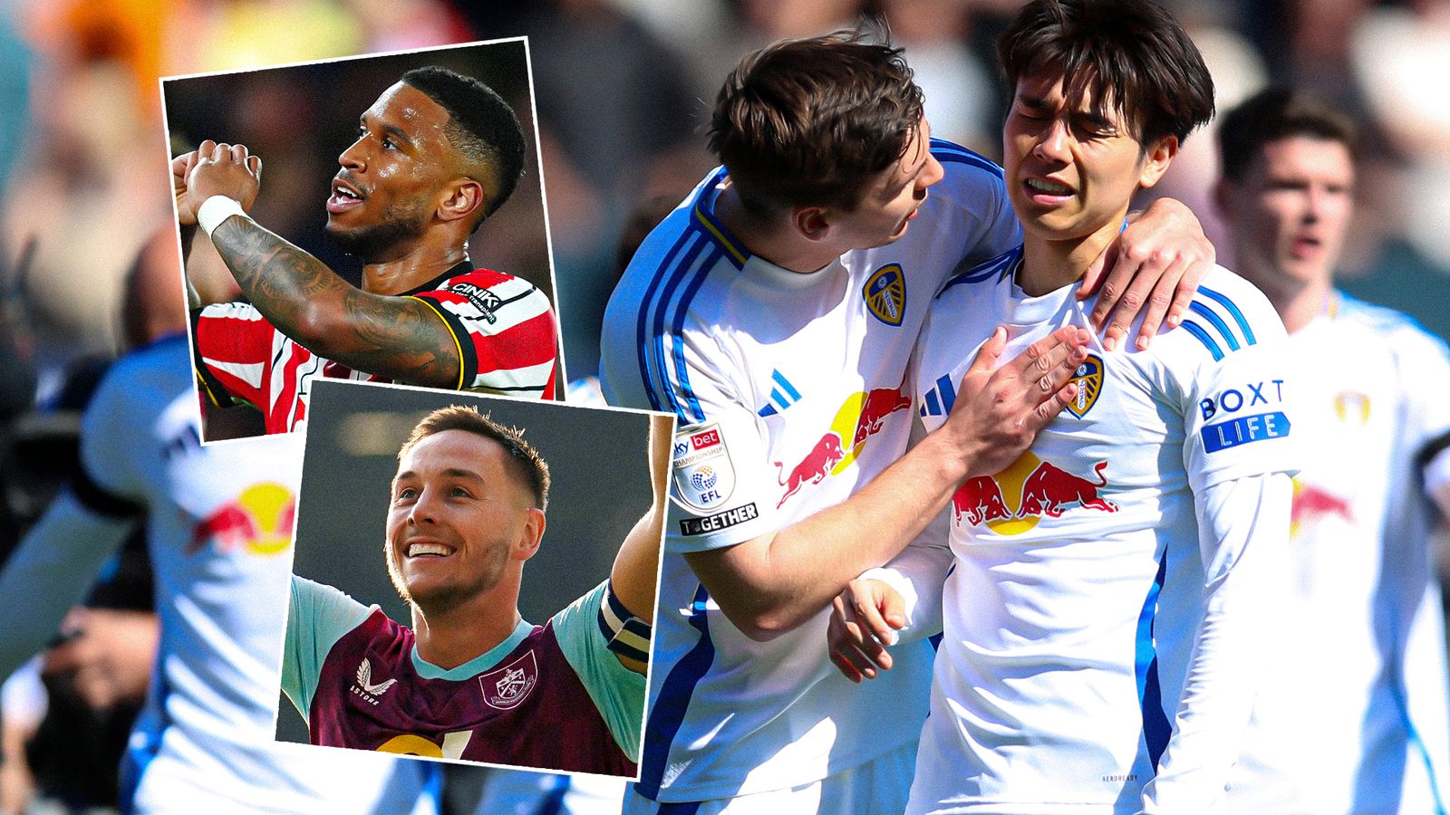 Championship promotion race: Leeds slip continues as Burnley take ...