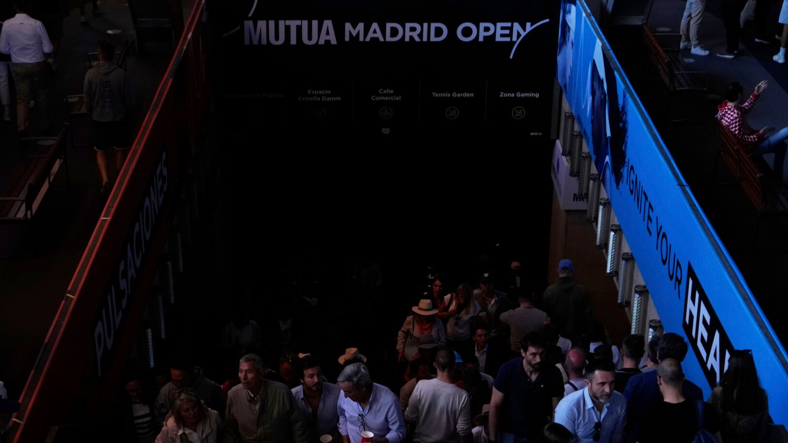 Madrid Open: Play cancelled for day due to power outage in large parts ...