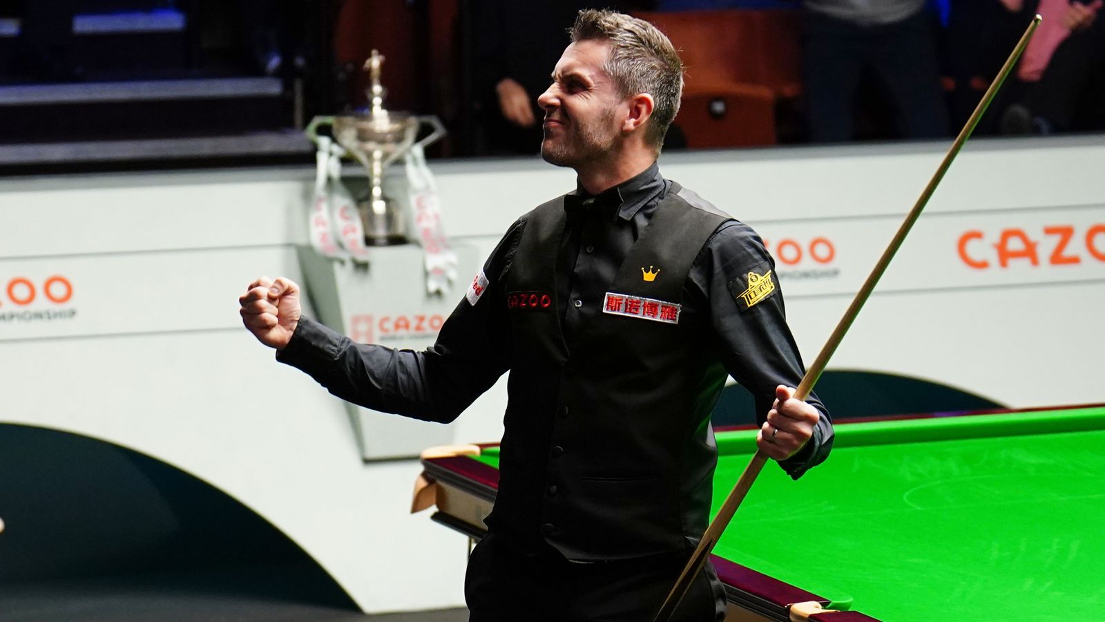World Snooker Championship: Mark Allen fires maximum 147 break but ...