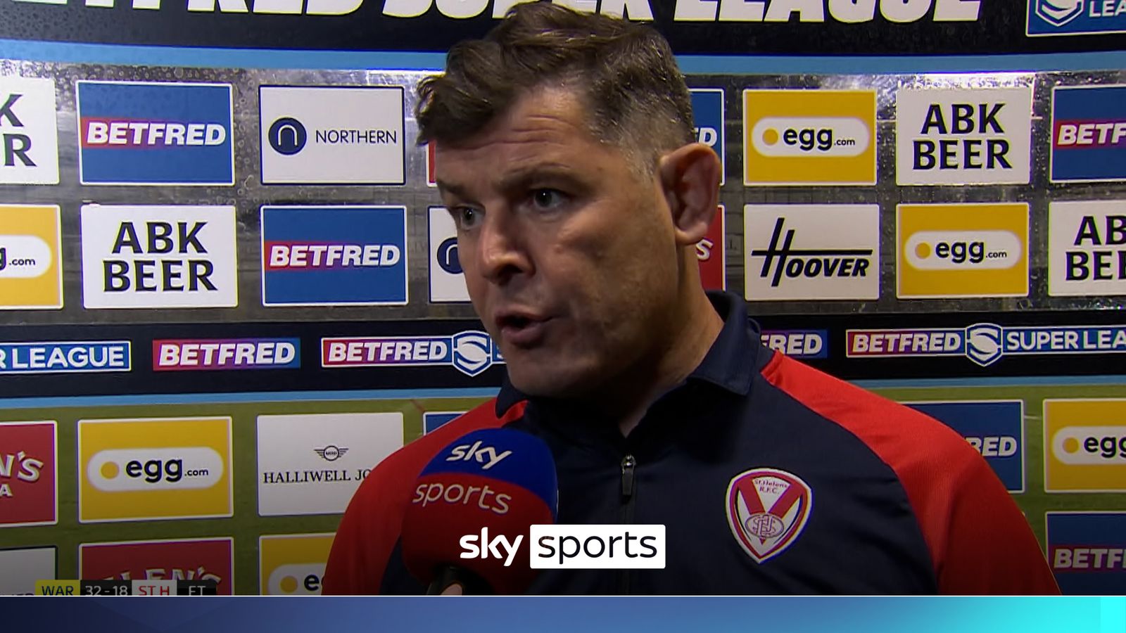 Warrington Wolves 32-18 St Helens: Matty Ashton hat-trick helps Wolves ...