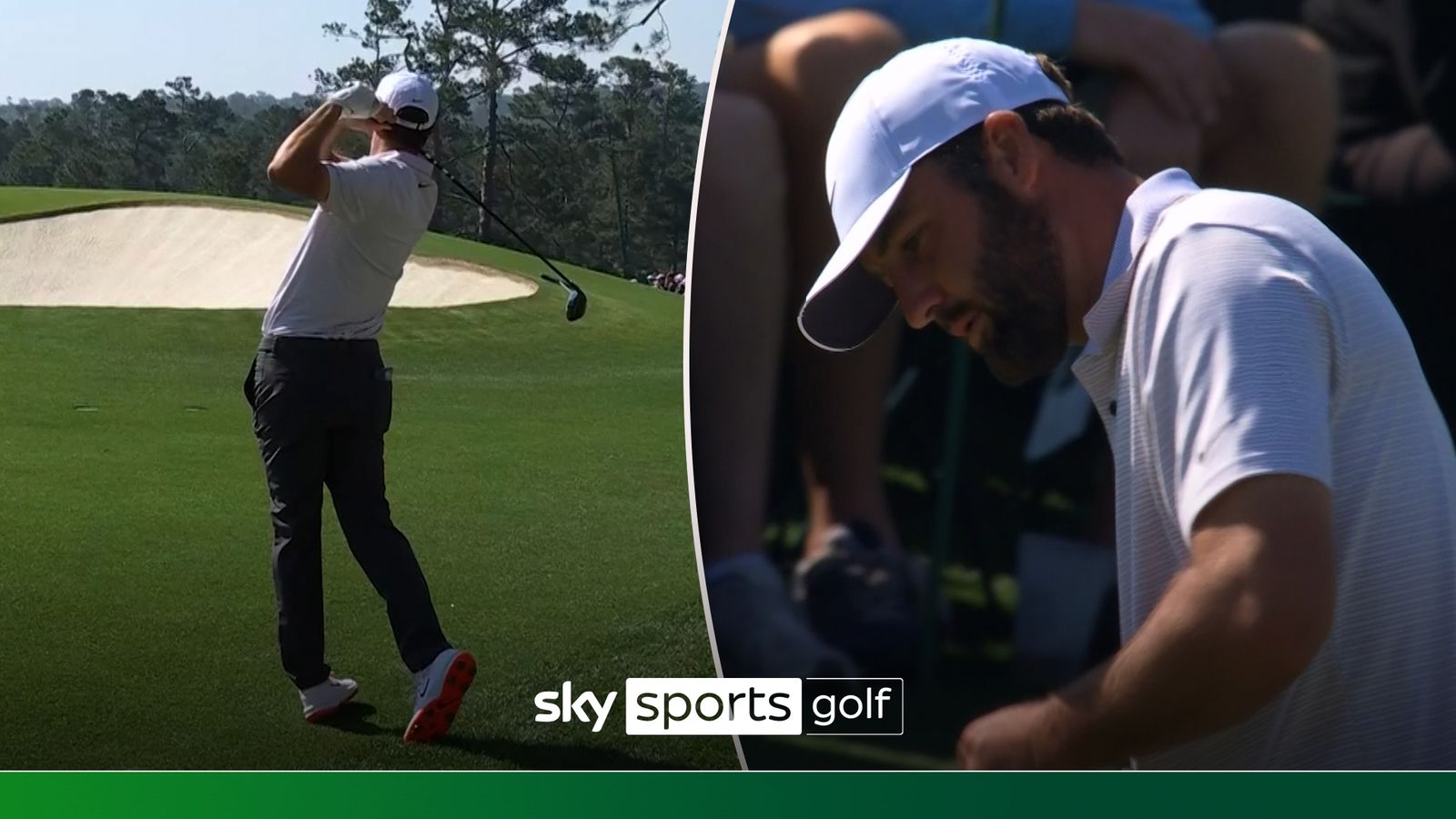 The Masters: Scottie Scheffler begins defence with early birdie! | Golf News | Sky Sports