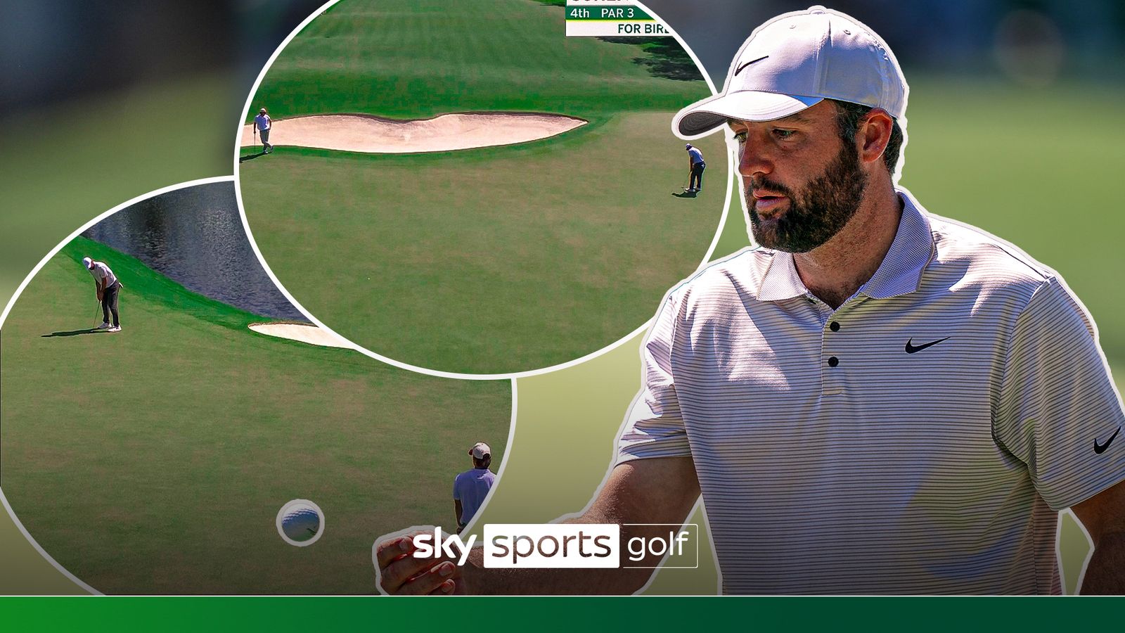 The Masters: Scottie Scheffler holes TWO monster putts to mount defence of title! | Golf News ...