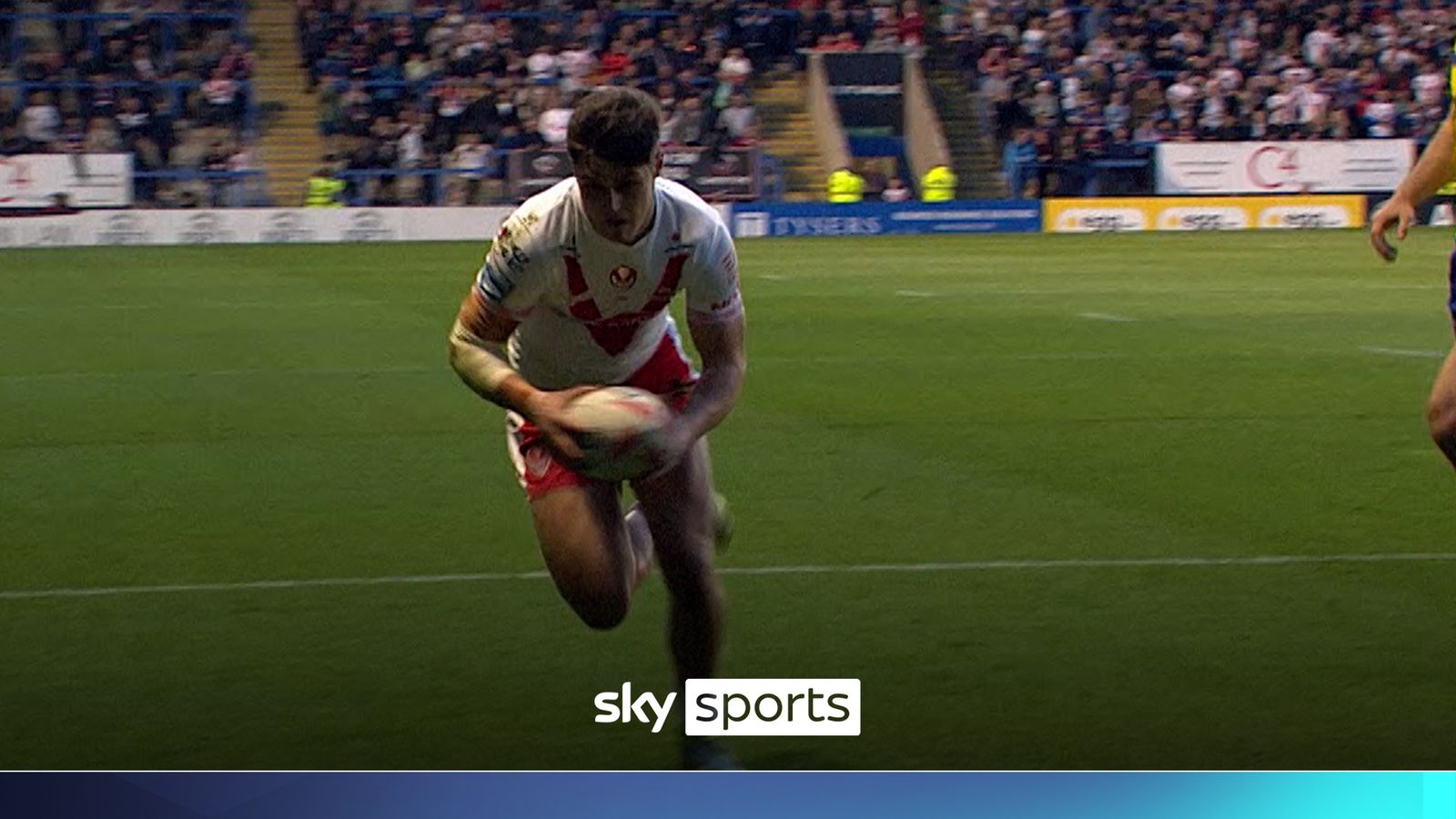 Warrington Wolves 32-18 St Helens: Matty Ashton hat-trick helps Wolves ...