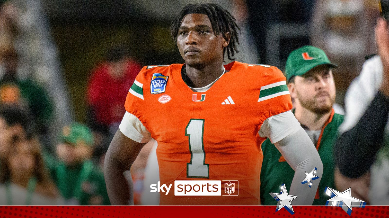 Will Cam Ward be the No 1 pick at the NFL Draft?’ | NFL News | Sky Sports