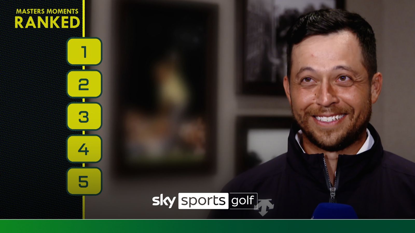 Xander Schauffele blind ranks iconic Masters moments | 'It feels personal!' | Golf News | Sky Sports