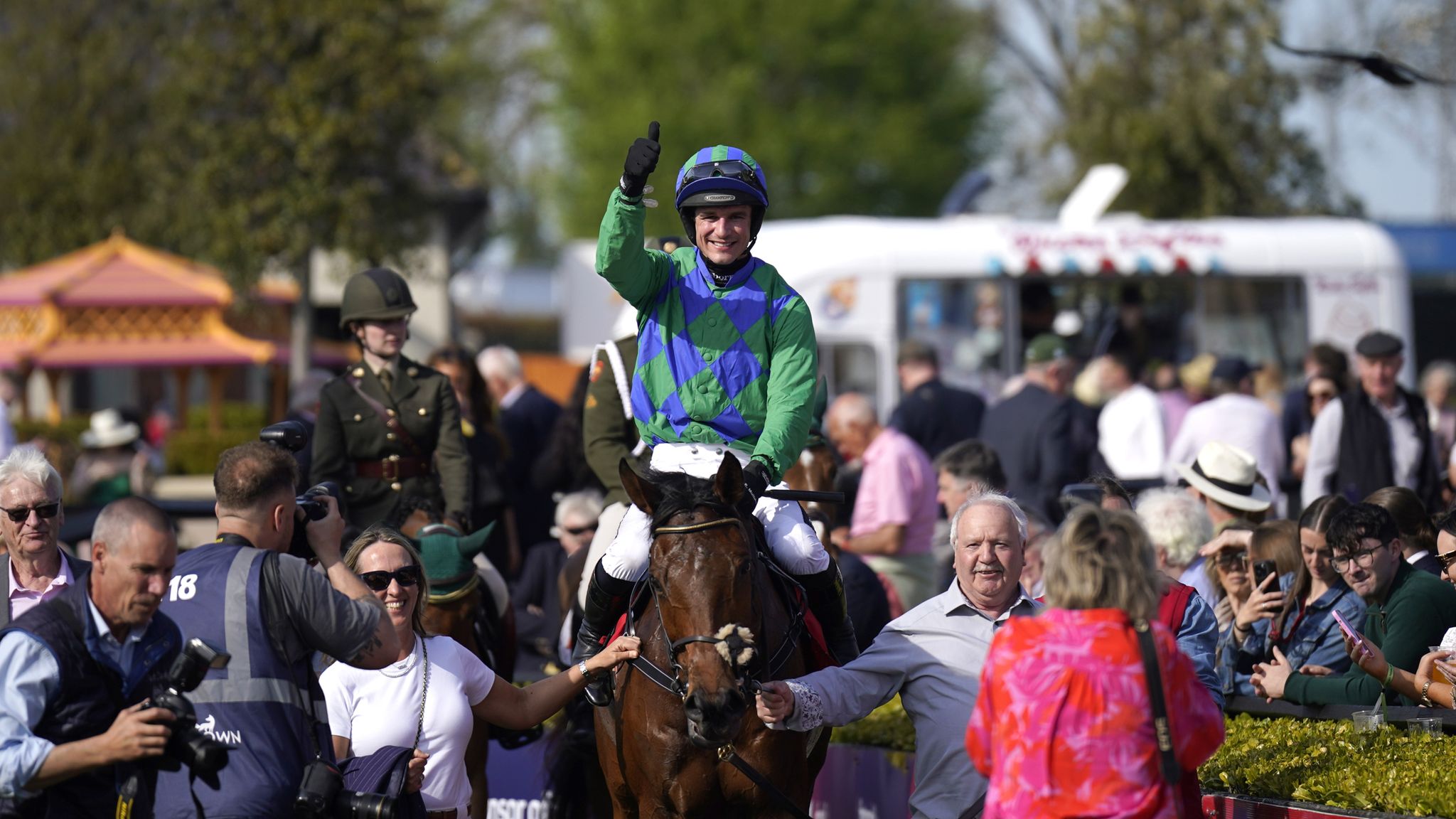 Punchestown: Marine Nationale stars in William Hill Champion Chase for ...