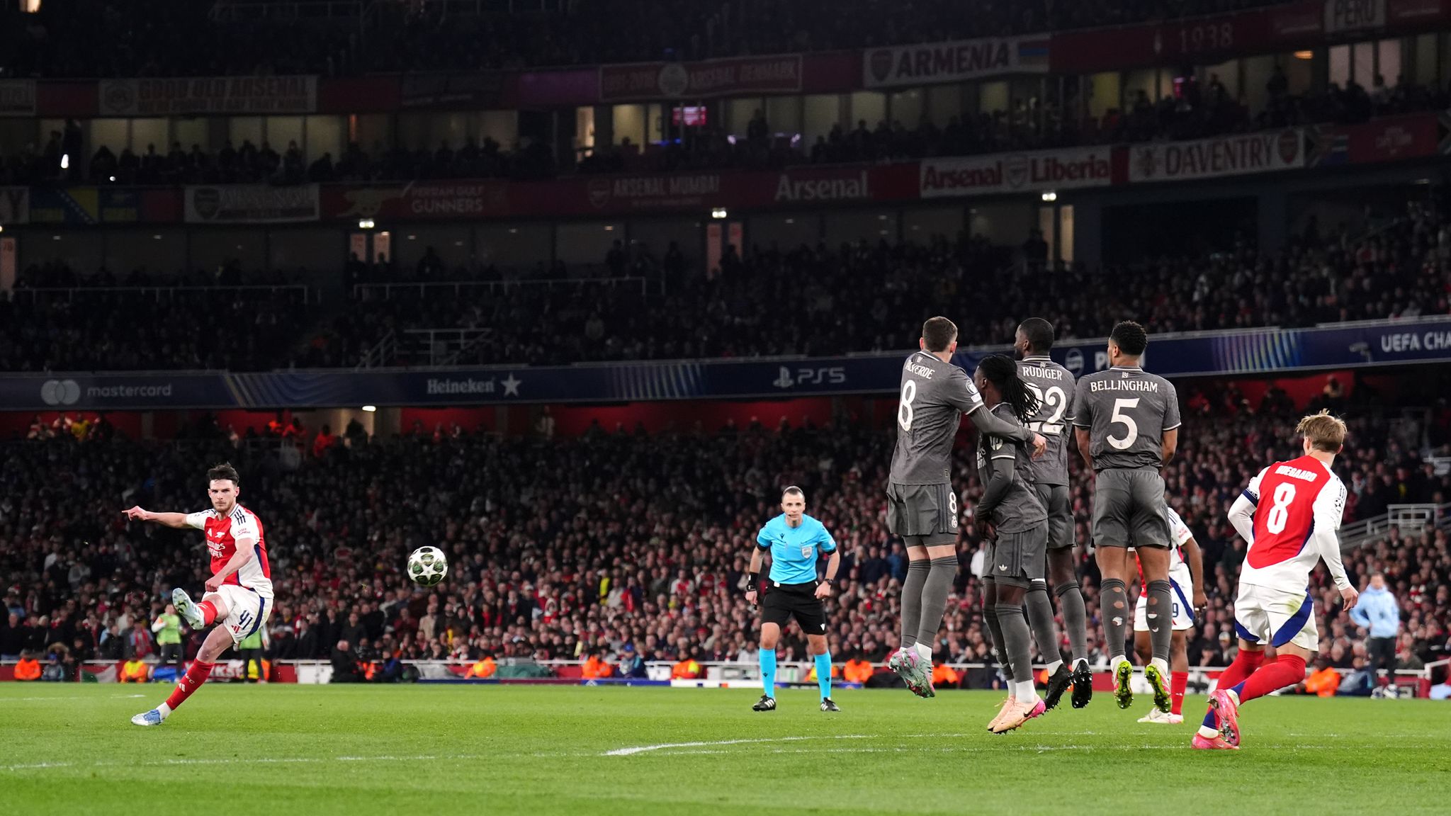 Arsenal's statement win against Real Madrid inspired by brilliant ...