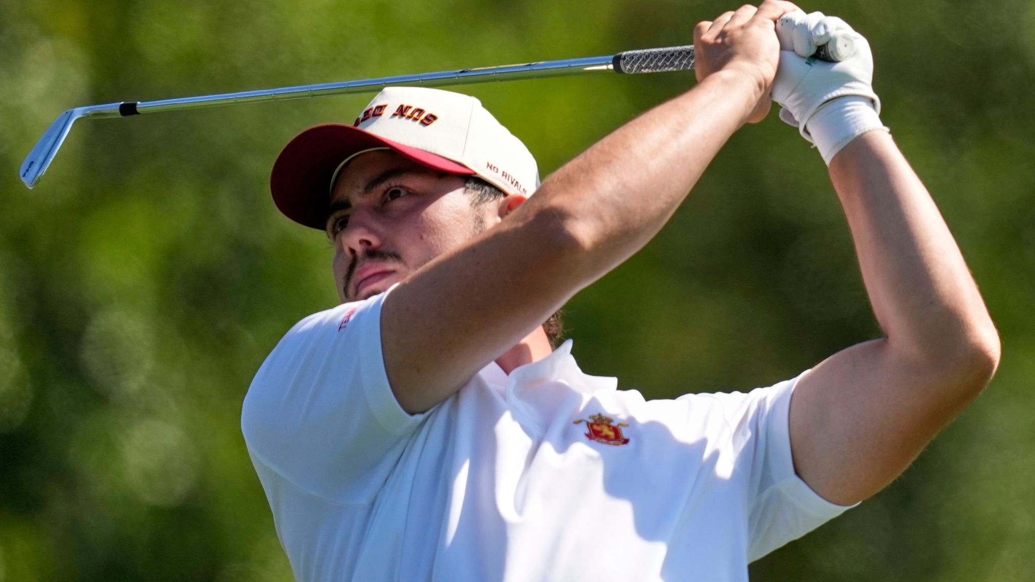 The Masters: Jose Luis Ballester urinates into Rae's Creek while ...