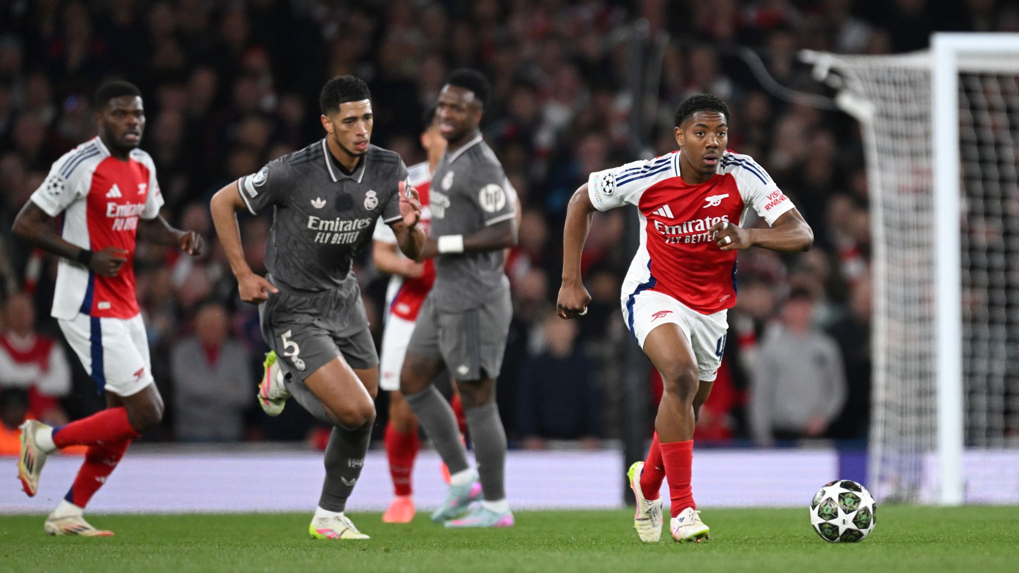 Myles Lewis-Skelly against Real Madrid: Arsenal teenager shines with ...