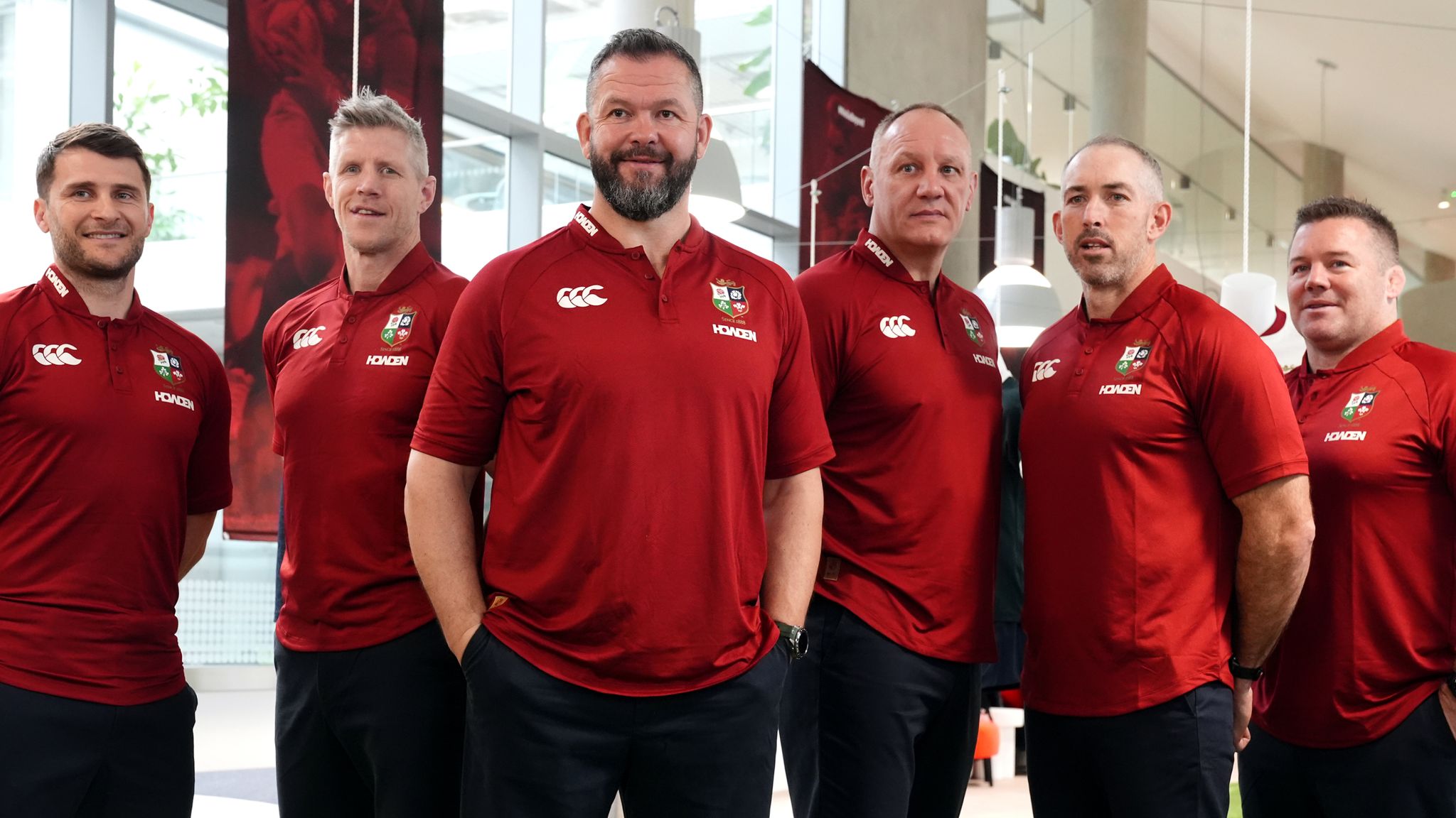 British and Irish Lions: Andy Farrell and 2025 coaching group on what makes perfect Lions camp ...