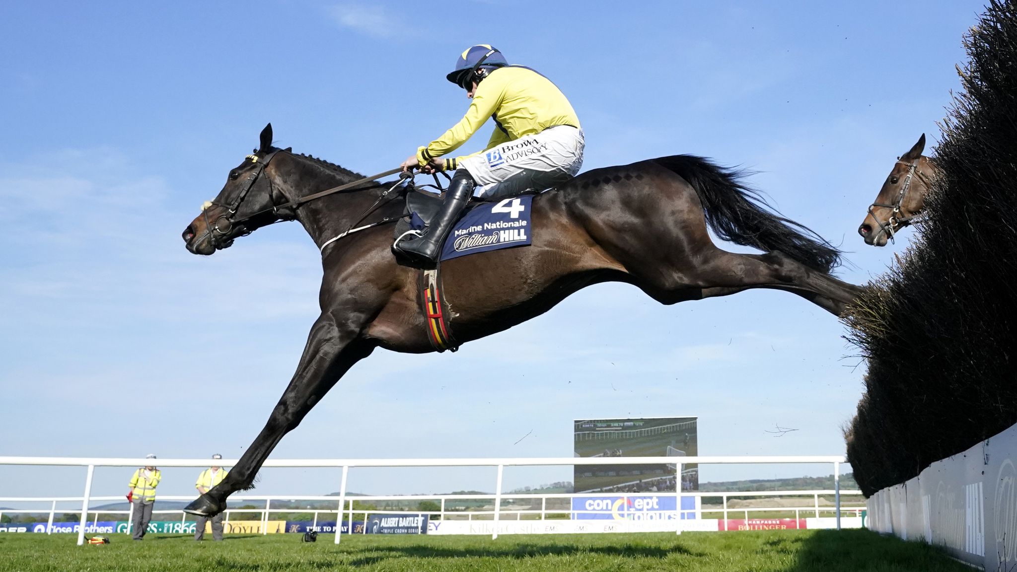 Punchestown: Marine Nationale stars in William Hill Champion Chase for ...