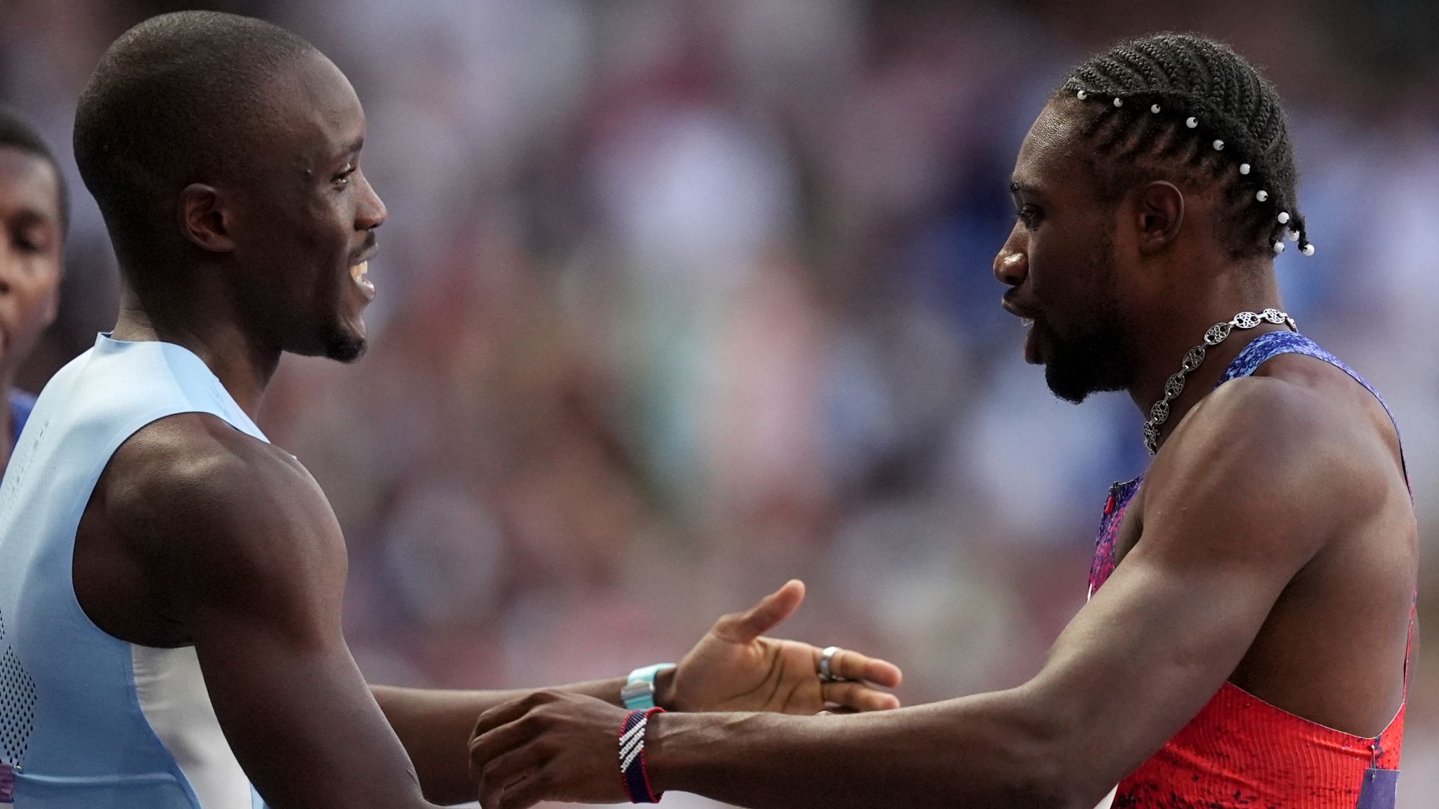Noah Lyles: Olympic champion Letsile Tebogo clarifies 'arrogant ...