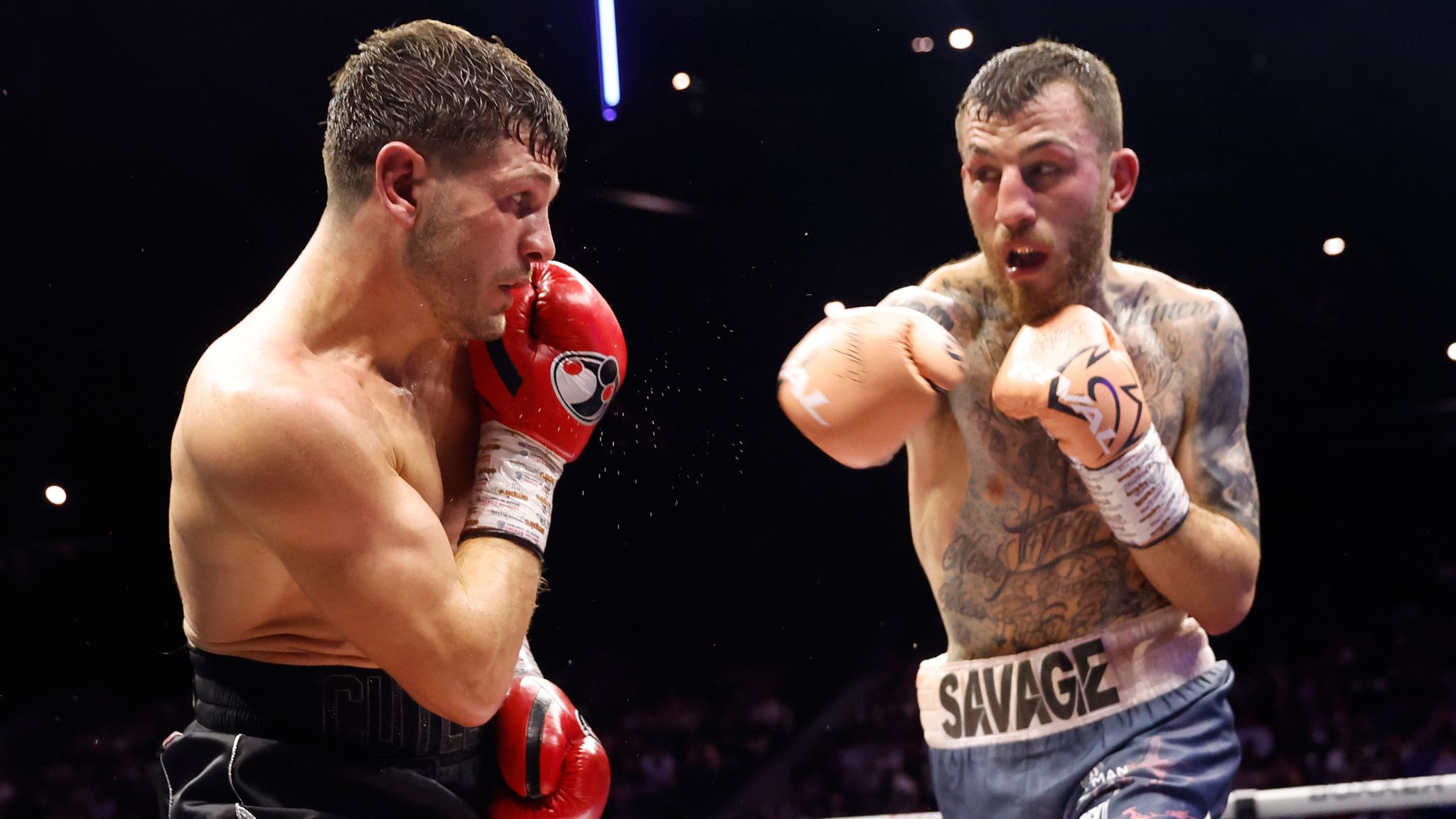Frazer Clarke demolishes raging Ebenezer Tetteh to win comeback fight ...