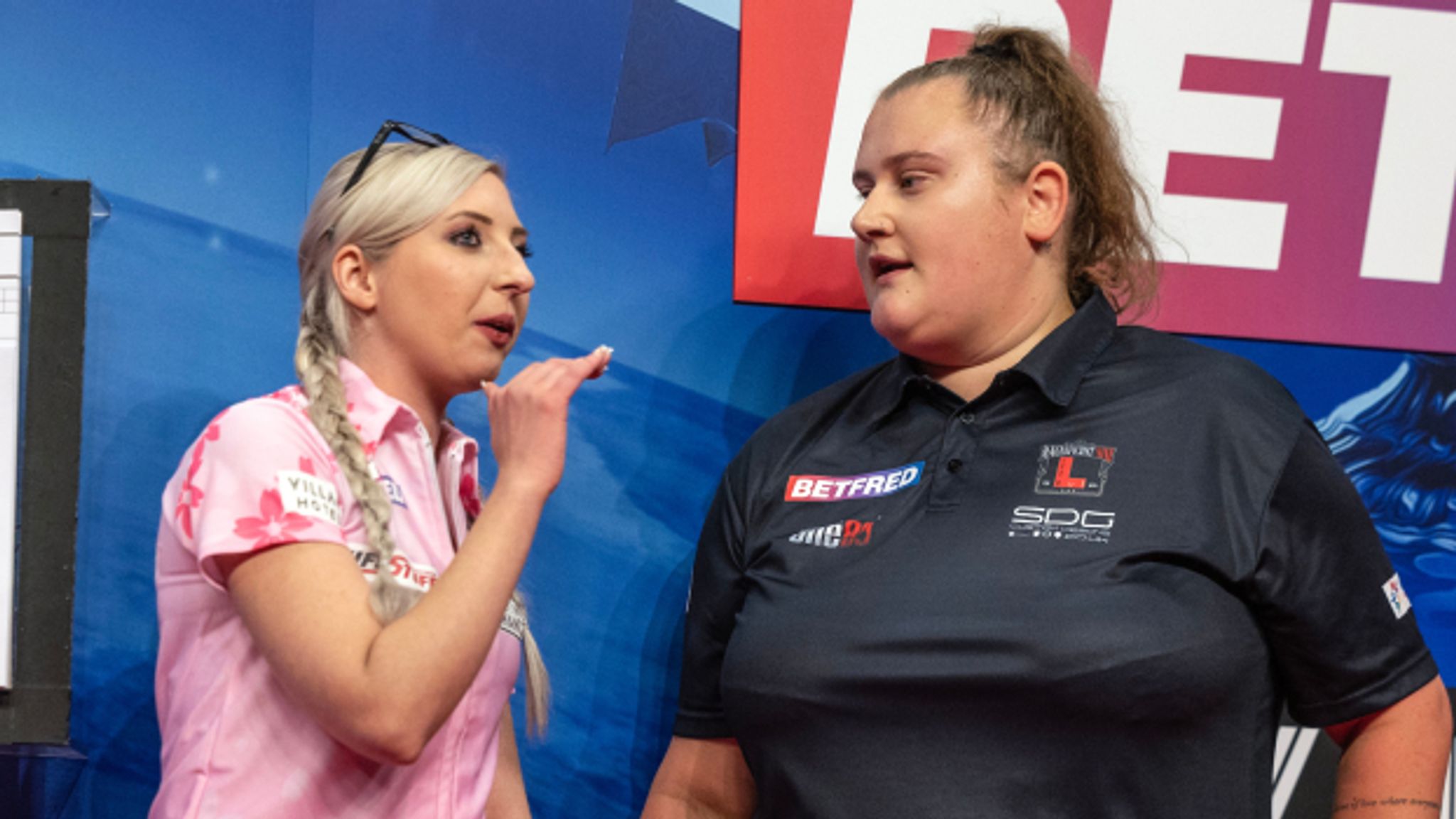 Women's Series Darts: Fallon Sherrock and Beau Greaves claim titles at ...