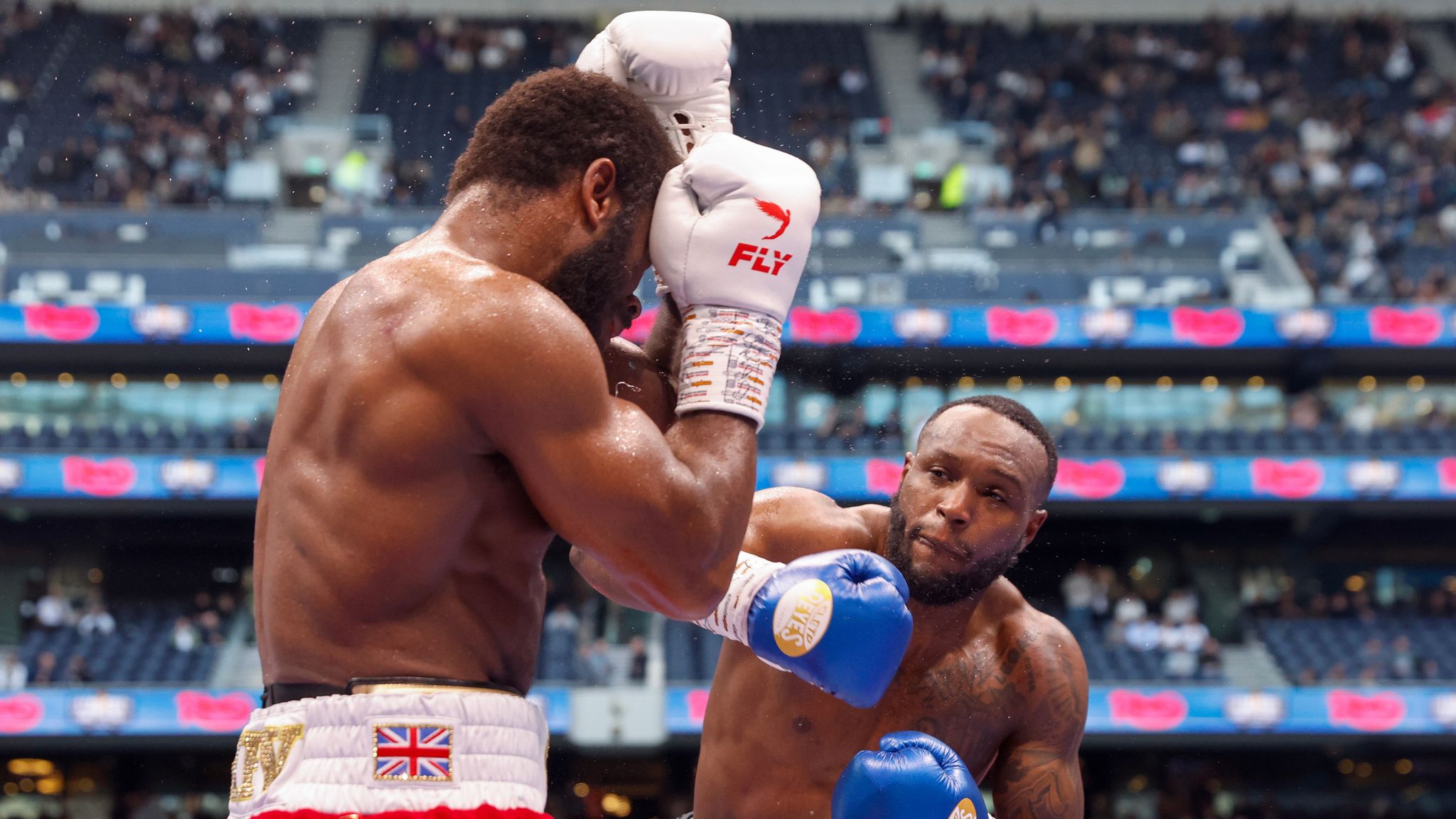 Eubank Jr vs Benn undercard: Viddal Riley defeats Cheavon Clarke to win British title as Chris ...