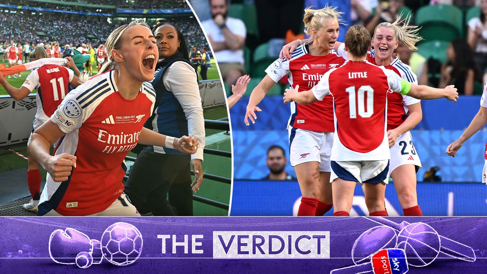 Arsenal 1-0 Barcelona: Super-sub Blackstenius seals Champions League glory
