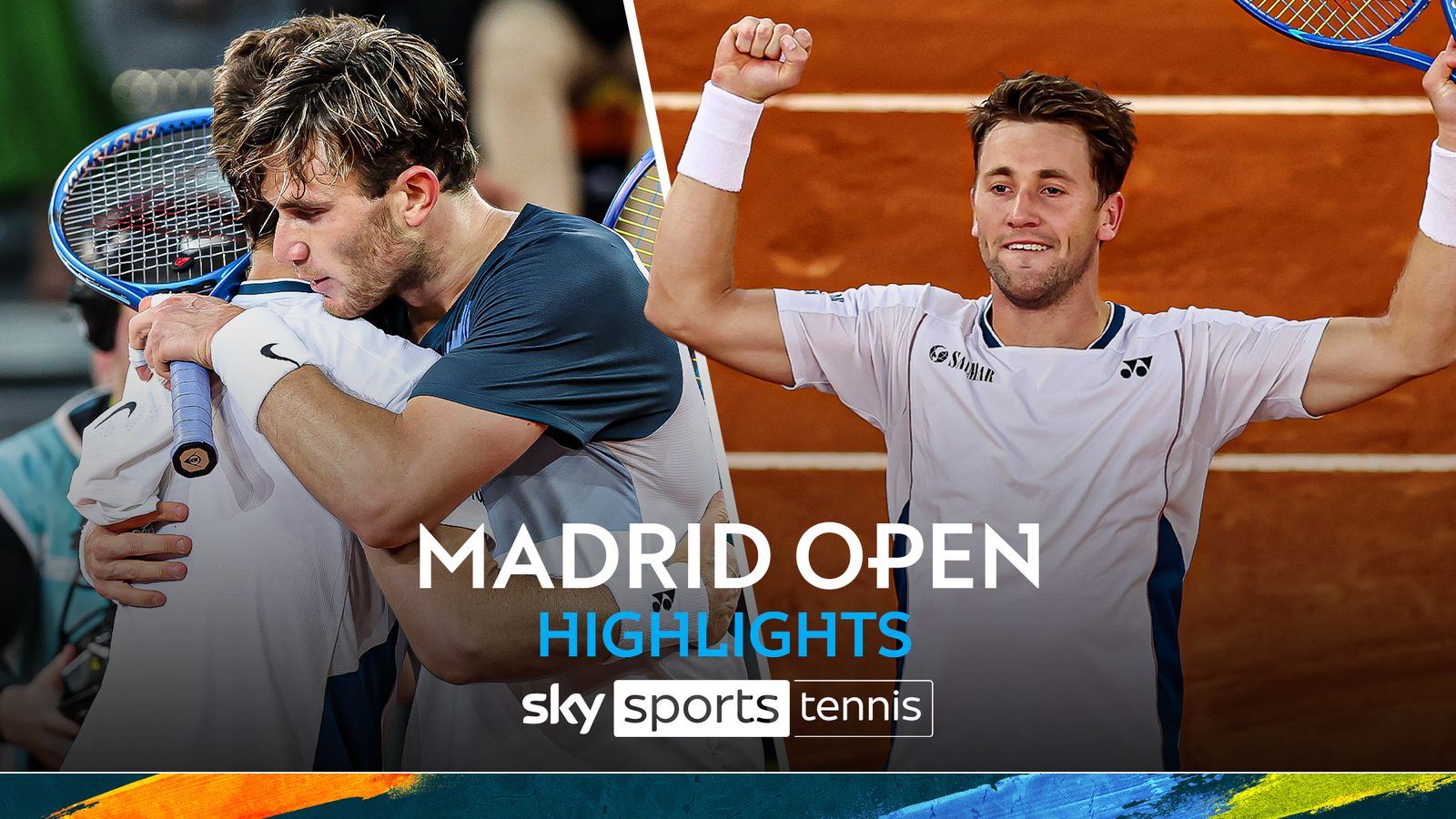 Jack Draper beaten by Casper Ruud in Madrid Open final after three-set battle | Tennis News ...