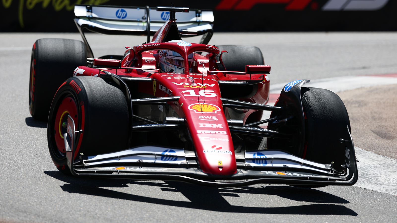 Monaco GP: Charles Leclerc quickest in Practice Two with Lewis Hamilton ...