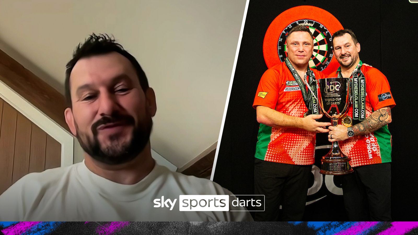 Jonny Clayton backing Gerwyn Price for Premier League and World Cup of ...