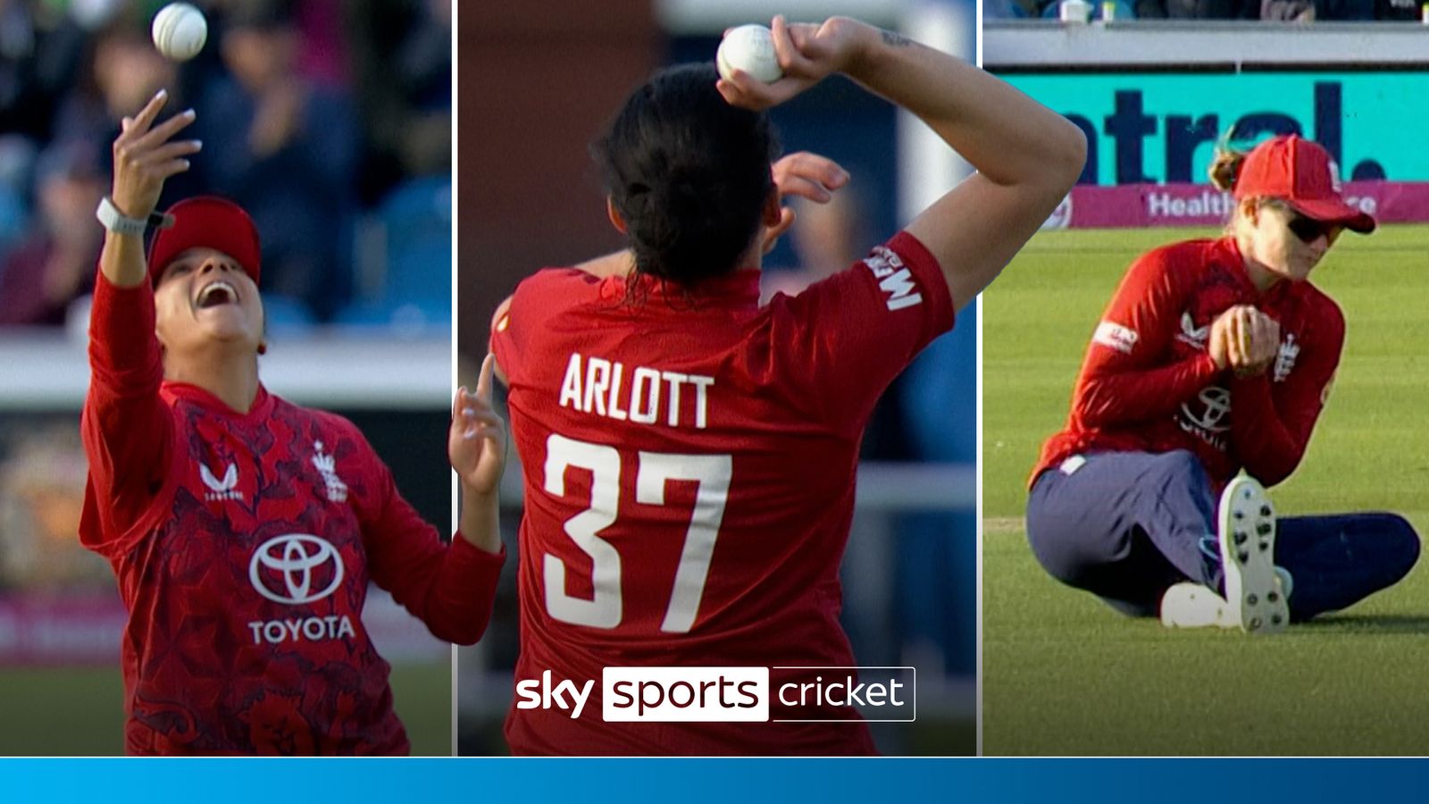 England vs West Indies: Em Arlott the star as home side secure dominant ...