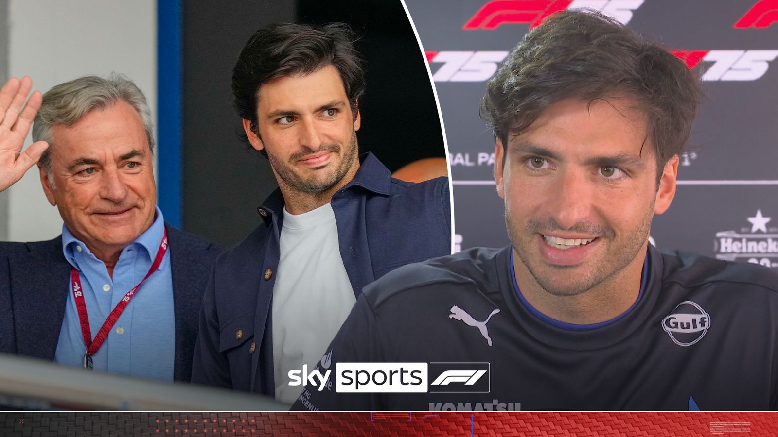 Carlos Sainz Jr dismisses concerns over conflict of interest in his ...