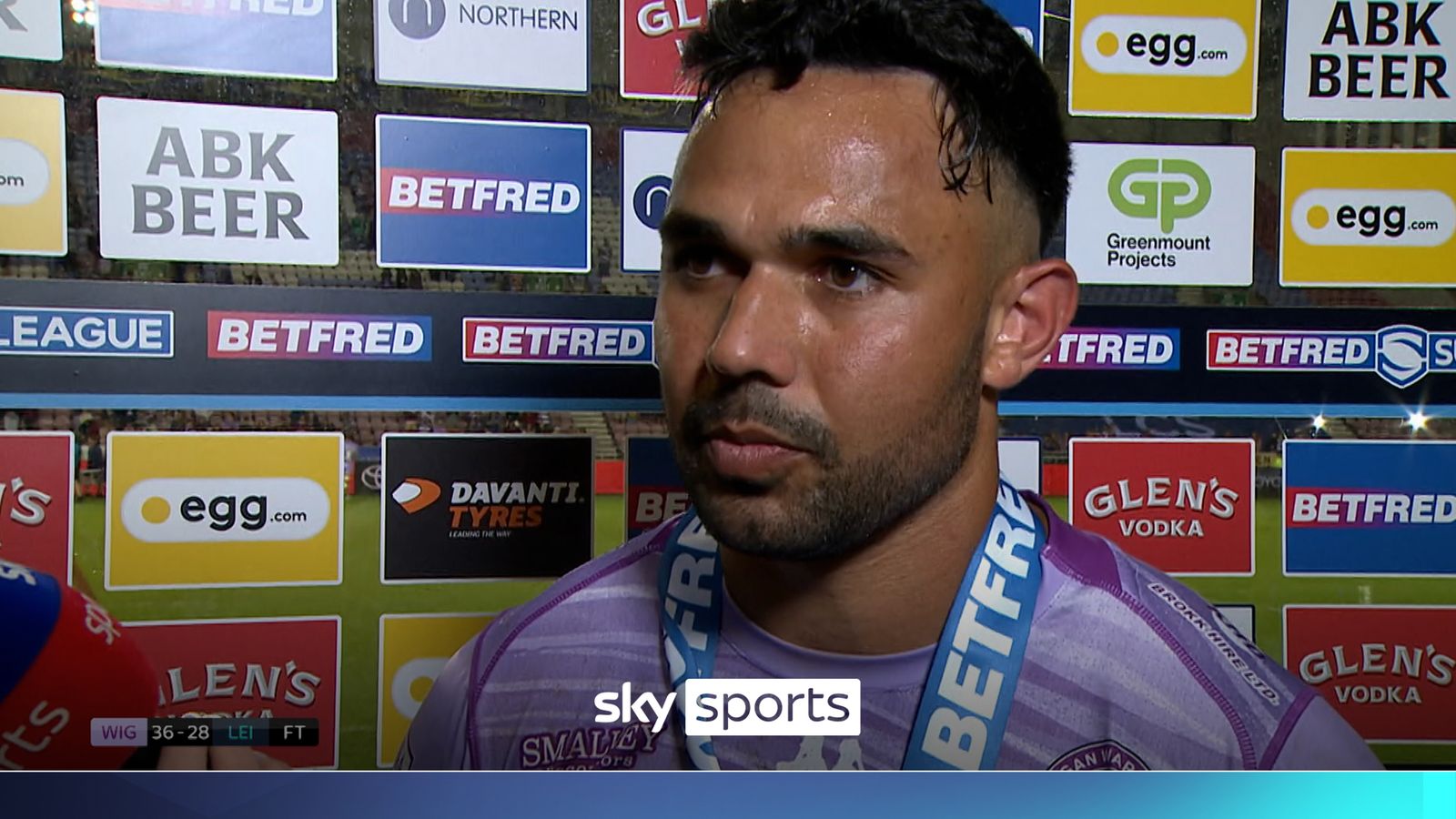 Wigan Warriors vs Leigh Leopards: Modest Bevan French reacts to 'Bevan ...