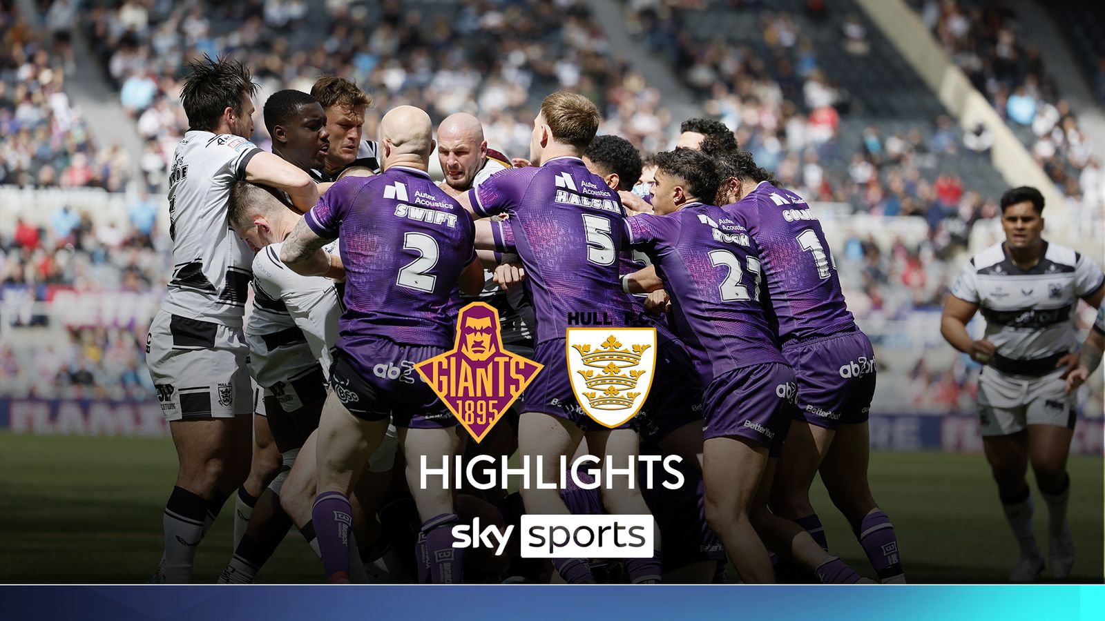 Huddersfield Giants 12-10 Hull FC | Super League highlights | Rugby ...