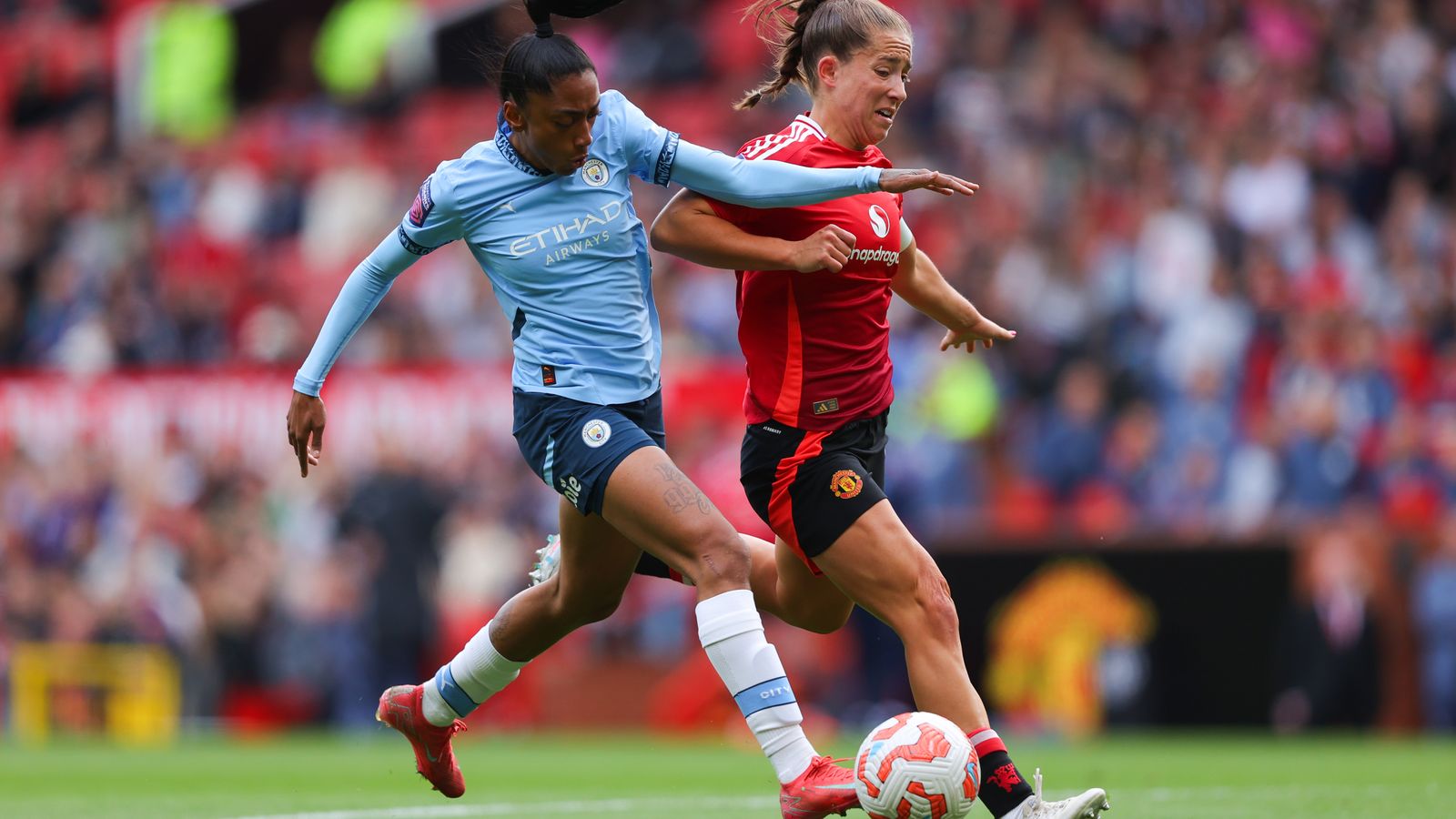 Manchester United vs Manchester City LIVE! Women's Super League match ...
