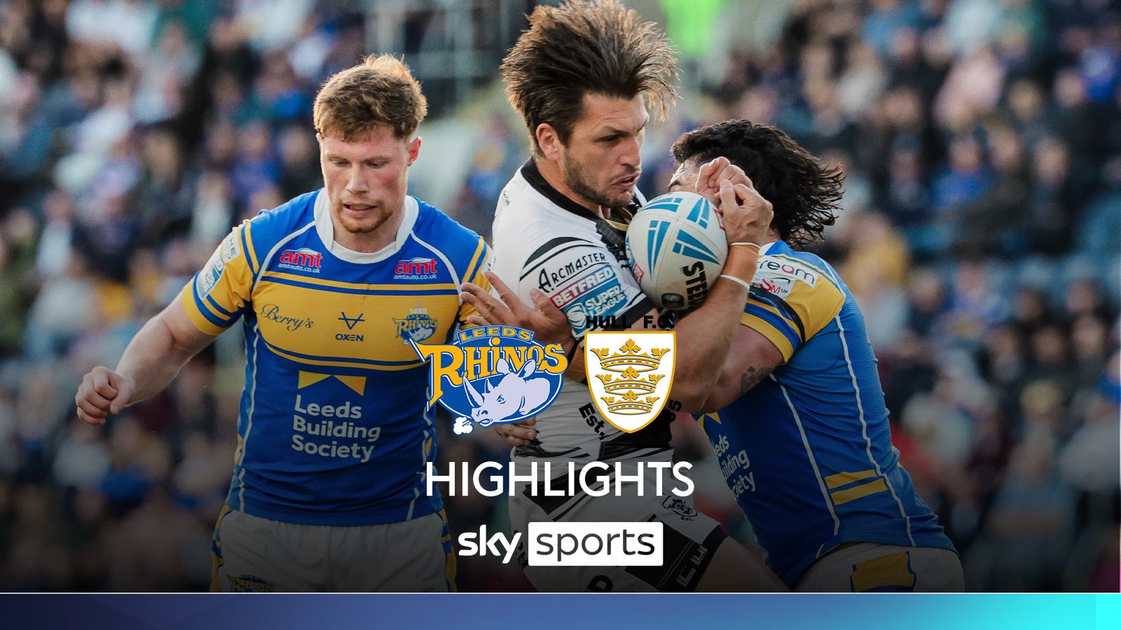 Leeds Rhinos 18-16 Hull FC | Super League highlights | Rugby League ...