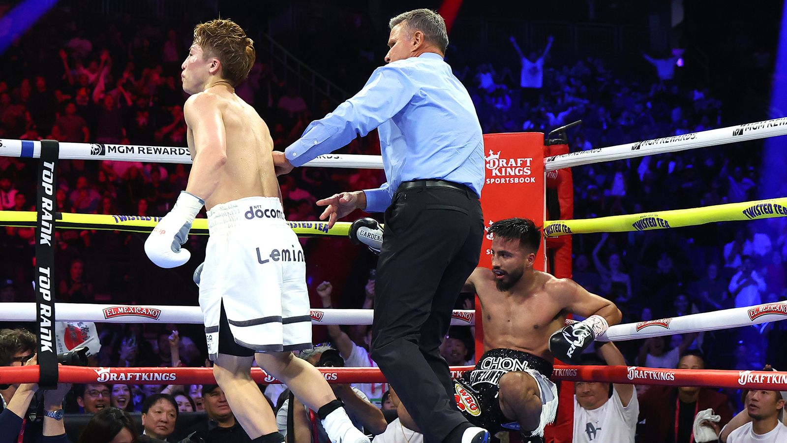Naoya Inoue rises from knockdown to overcome Ramon Cardenas in ...