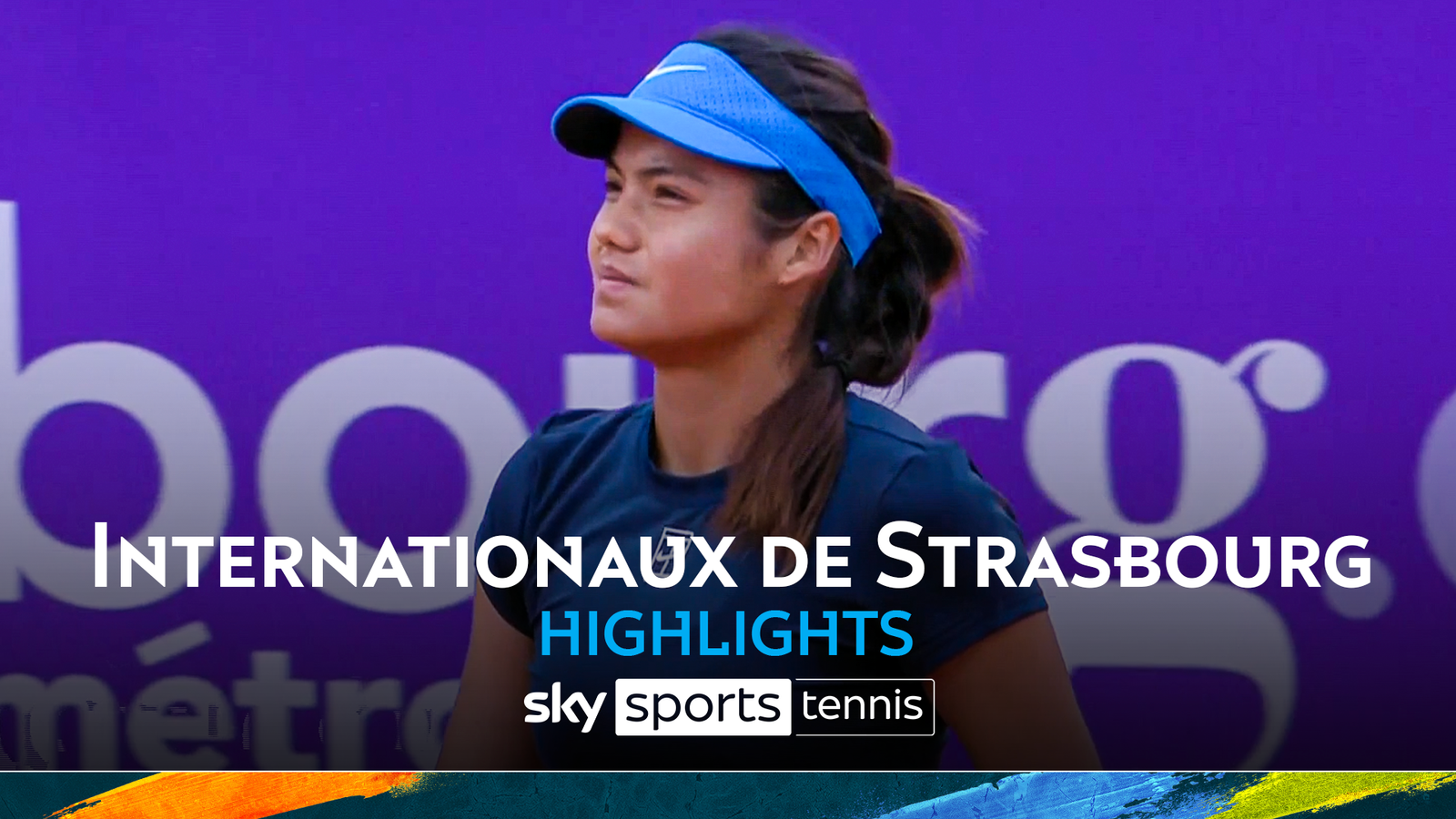 Emma Raducanu v Danielle Collins | Strasbourg highlights | Tennis News ...