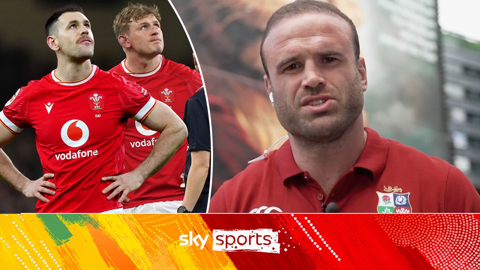 Jamie Roberts reacts as only two Welsh players called up to Lions ...