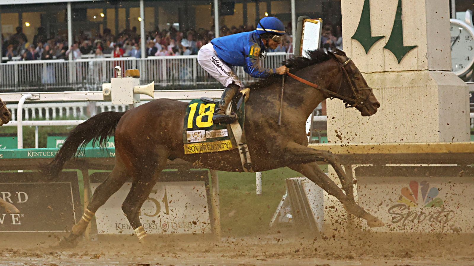 Kentucky Derby: Sovereignty steals the show at Churchill Downs for Bill ...