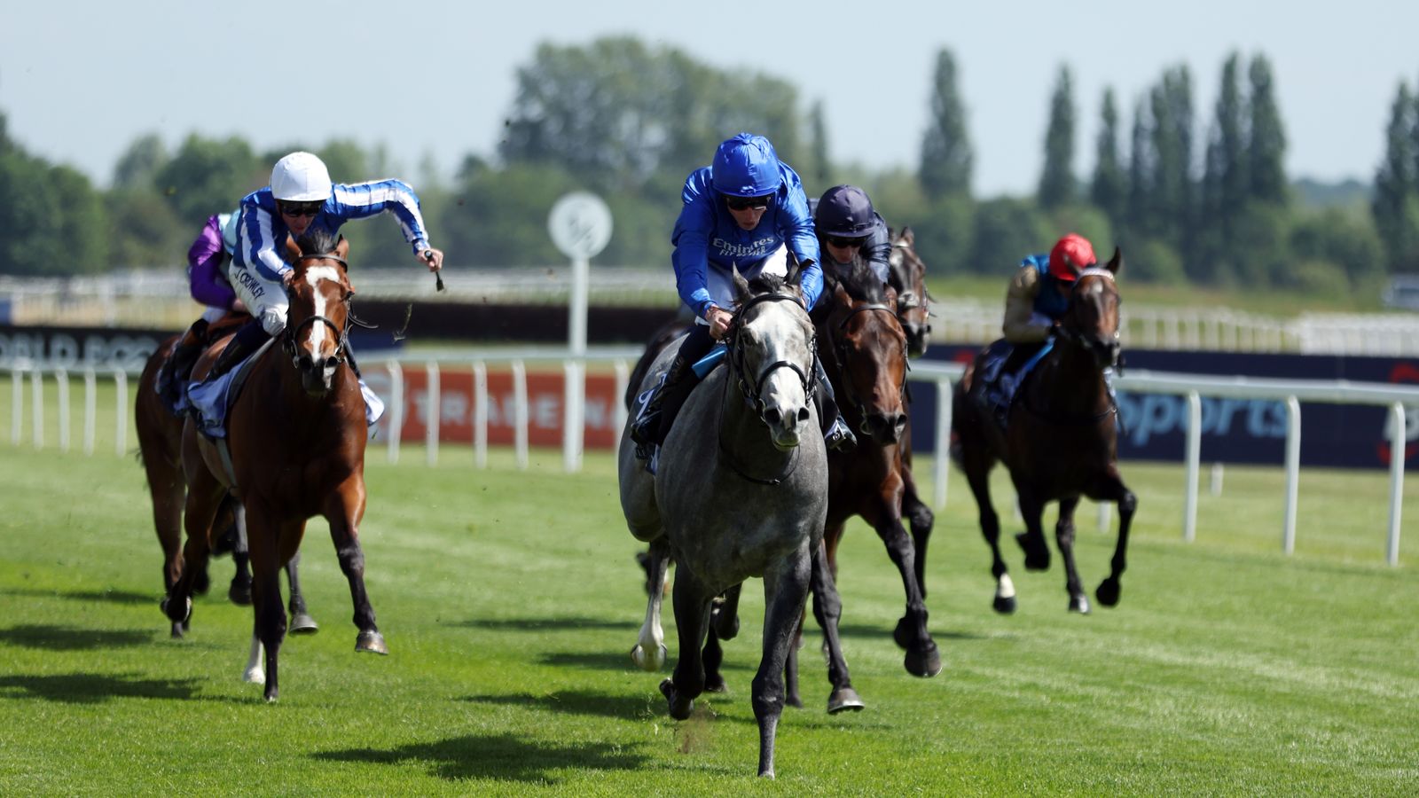 Lockinge Stakes: Lead Artist claims Group 1 prize for Oisin Murphy and ...