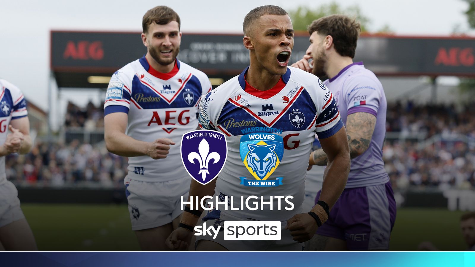 Wakefield Trinity 40-10 Warrington Wolves | Super League highlights ...